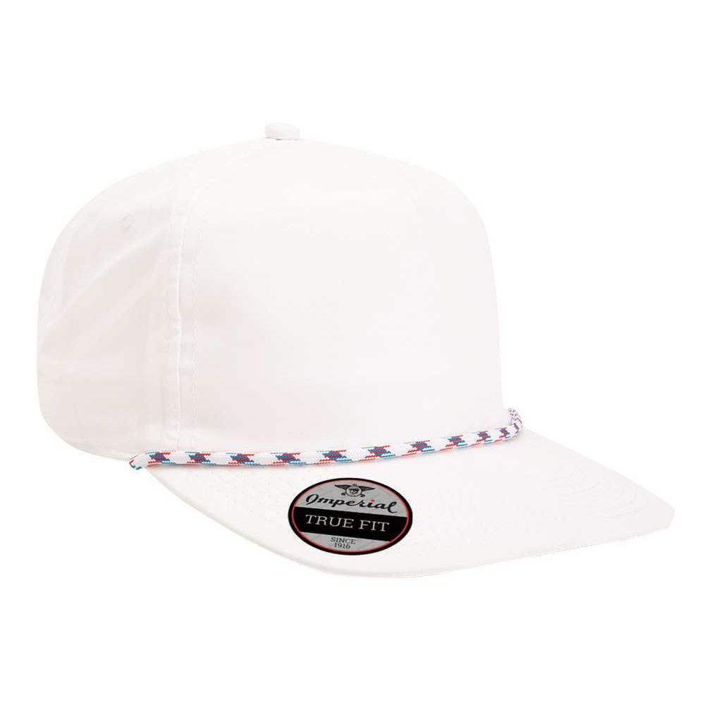 Imperial 5054 The Wrightson Cap - White/Light Blue-Red | Full Source