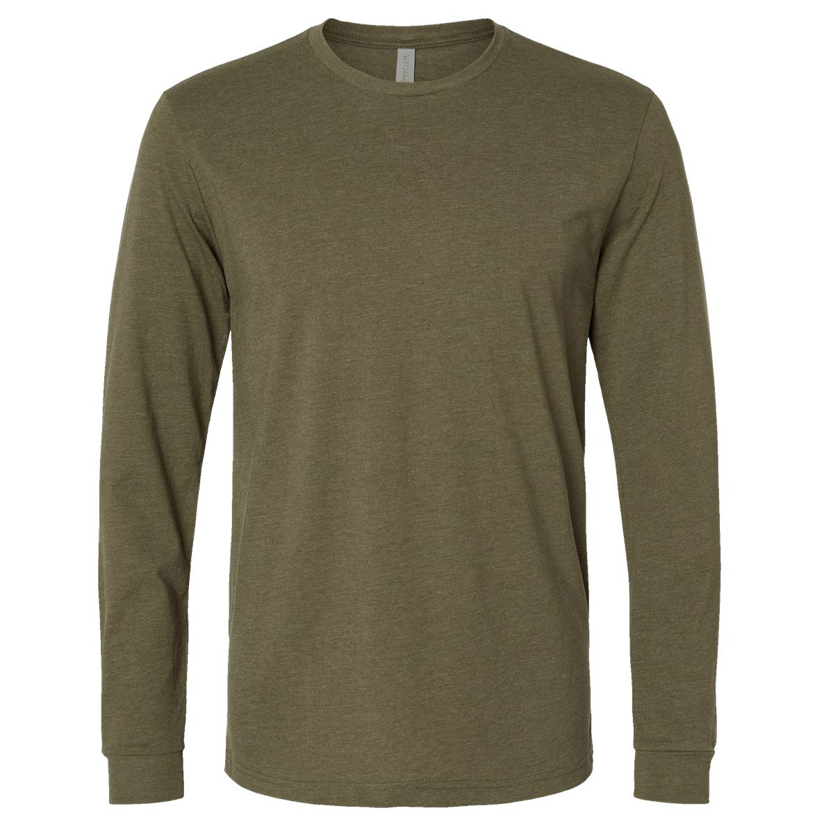 Next Level 6211 Unisex CVC Long Sleeve Tee - Military Green | Full Source