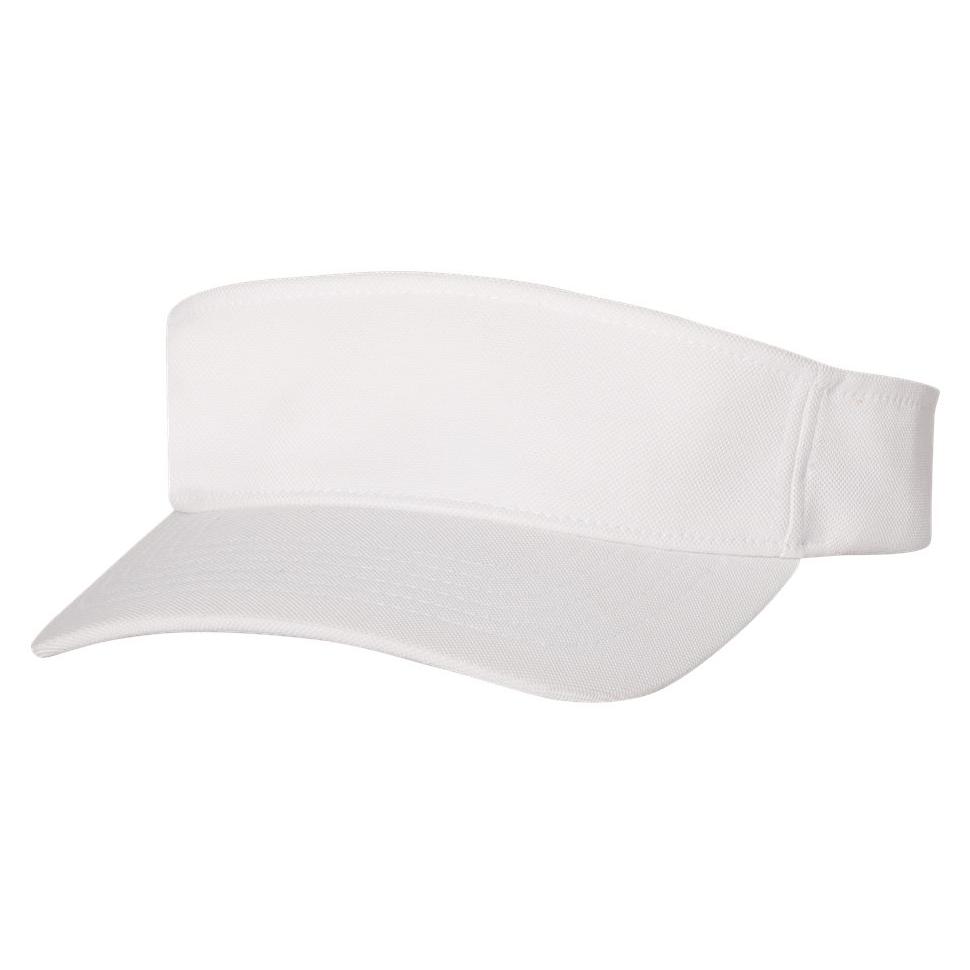 Flexfit 8110 Comfort Fit Visor - White | Full Source