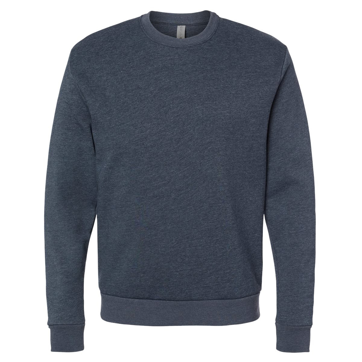 Next Level 9002 Unisex Malibu Sweatshirt - Heather Midnight Navy | Full ...