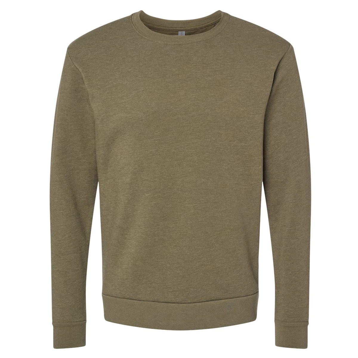 Next Level 9002 Unisex Malibu Sweatshirt - Heather Military Green ...