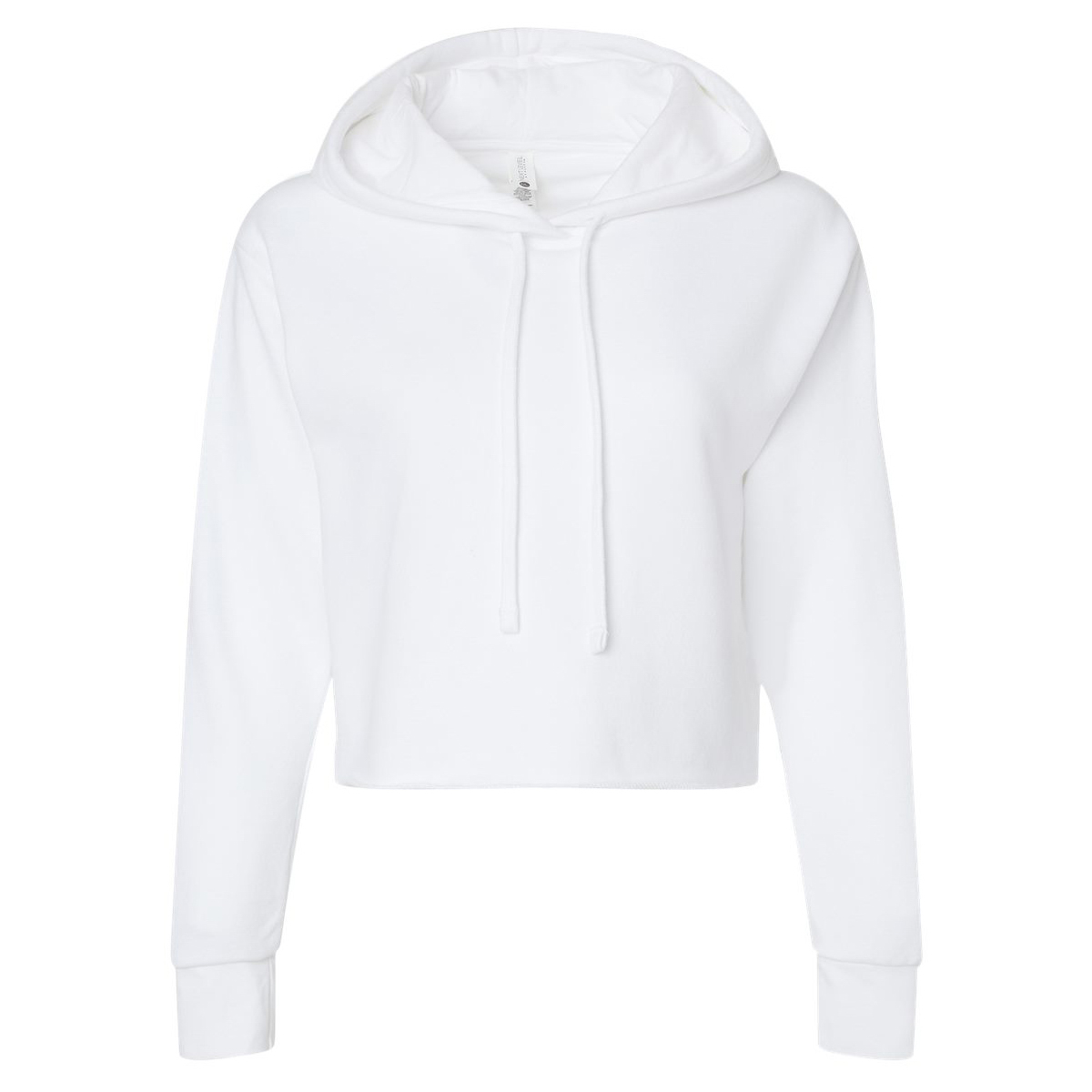 Next Level 9384 Women's Laguna Sueded Hoodie - White | Full Source