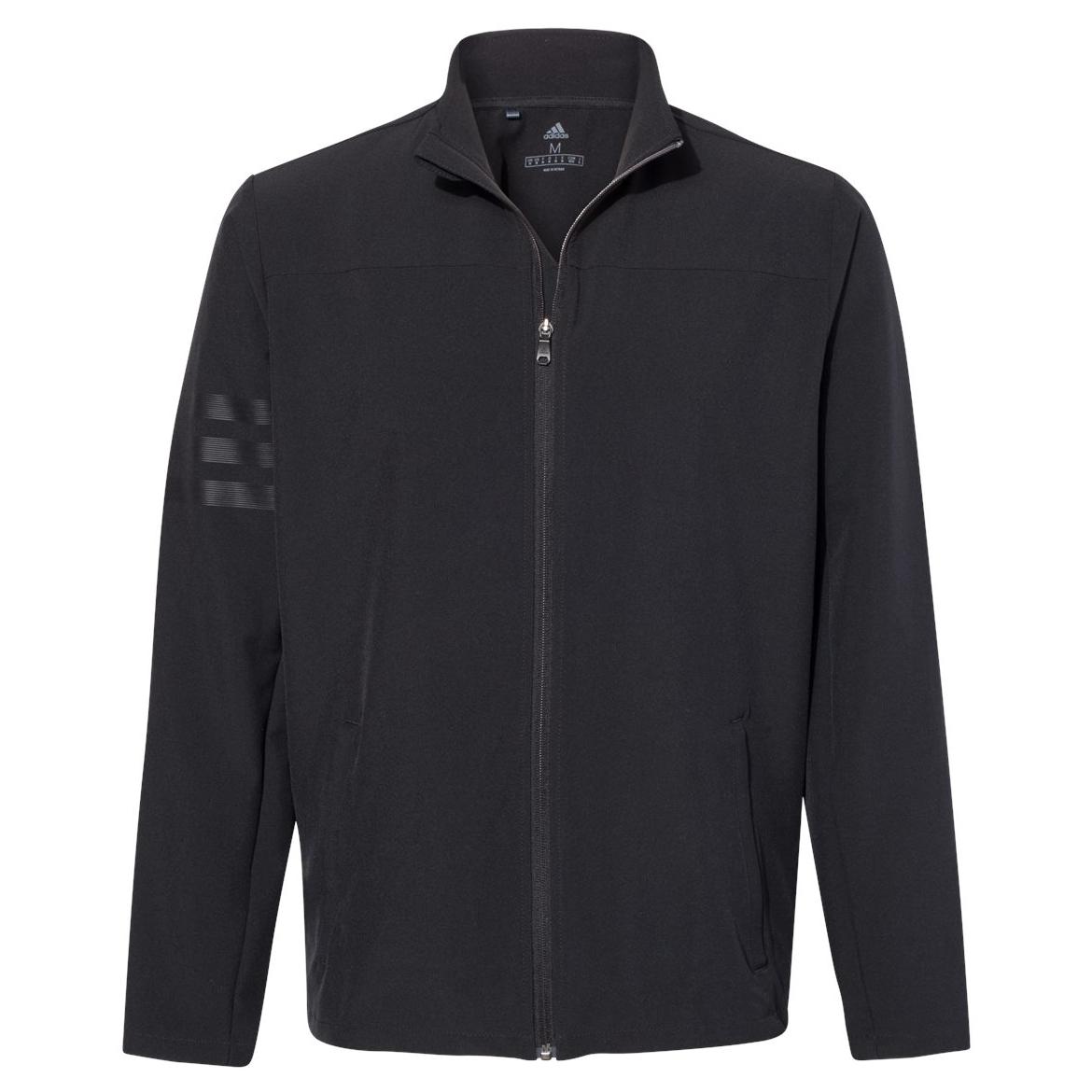 adidas A267 Climastorm 3-Stripes Jacket - Black/Black | Full Source