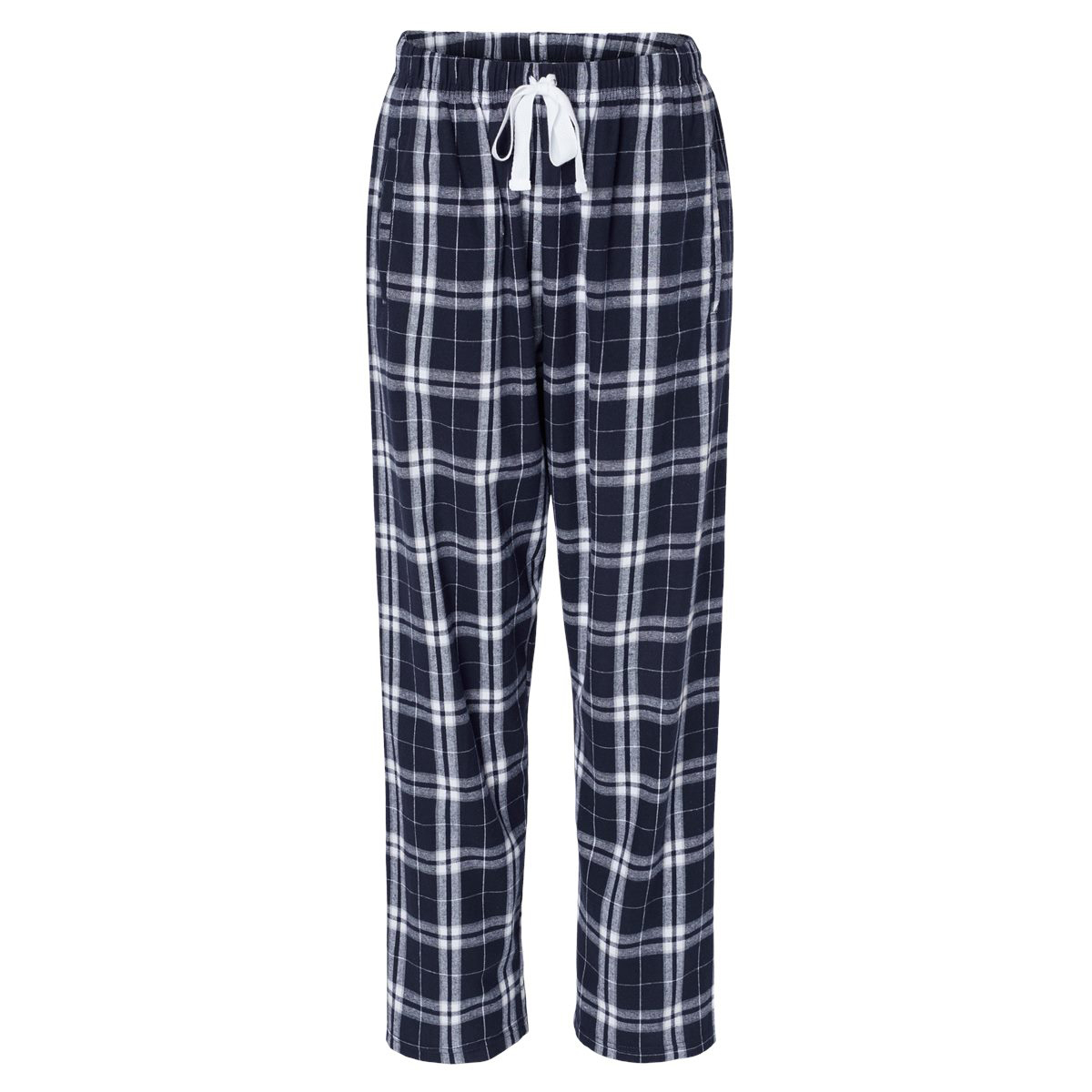 Boxercraft Bw6620 Womens Haley Flannel Pants Navy Silver Full Source