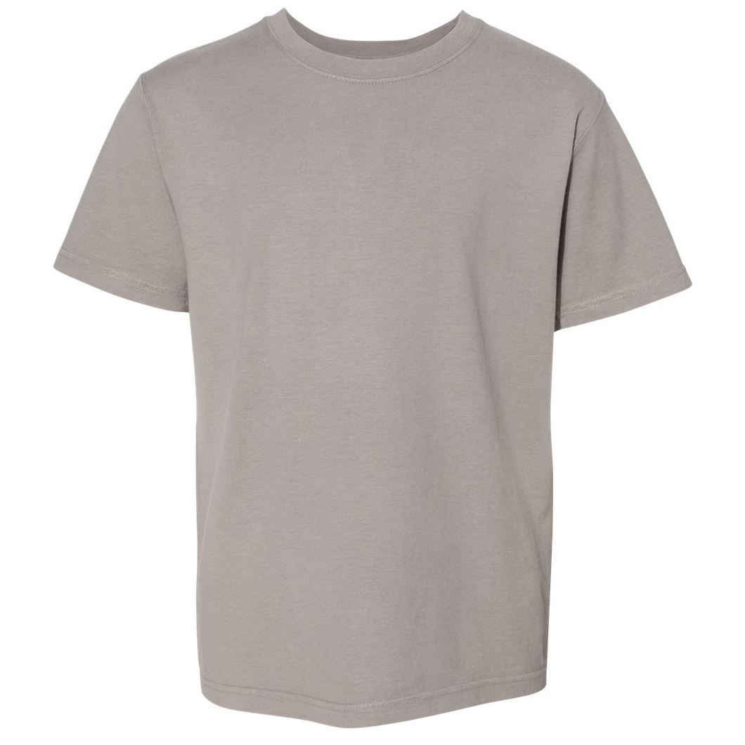 ComfortWash GDH175 Garment-Dyed Youth T-Shirt - Concrete Grey | Full Source