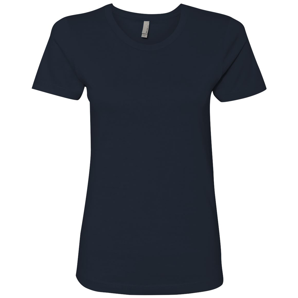 Next Level 3900 Women's Cotton Short Sleeve Boyfriend Crew - Midnight ...