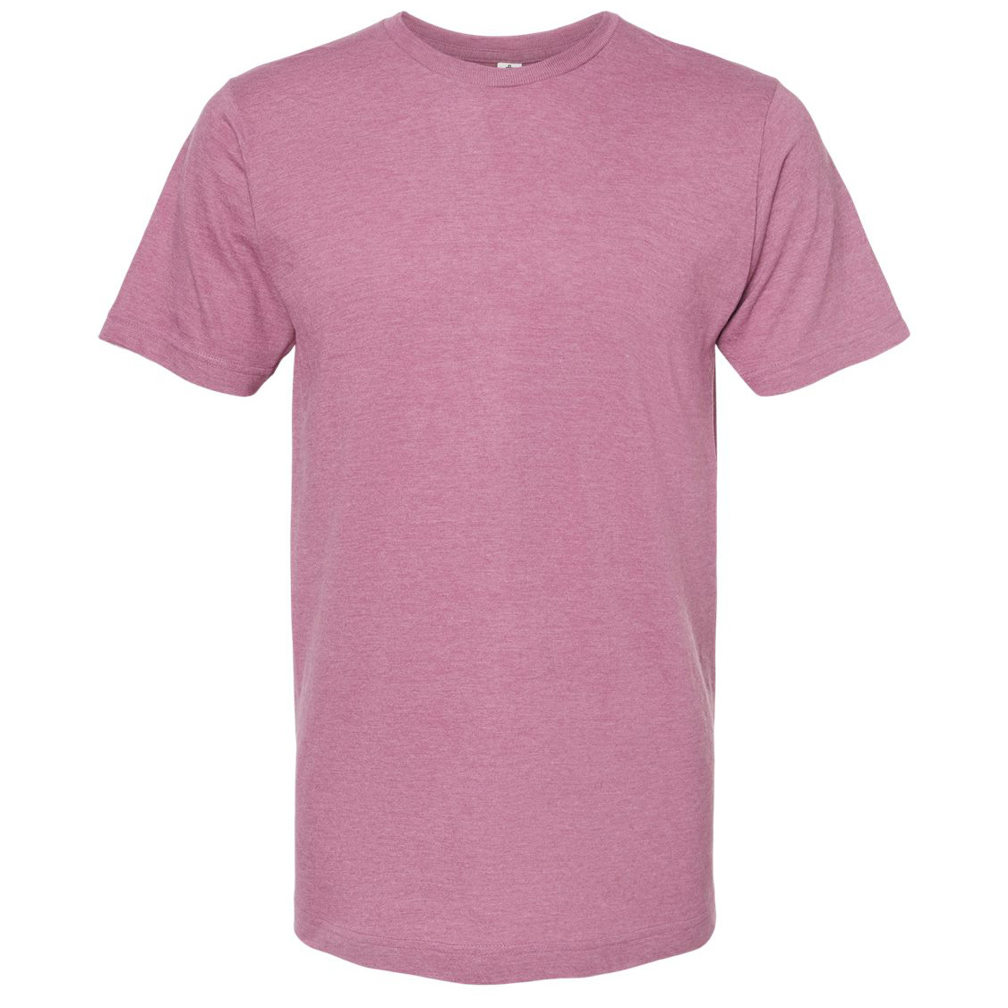 Tultex 202 Unisex Fine Jersey T-Shirt - Heather Cassis | Full Source