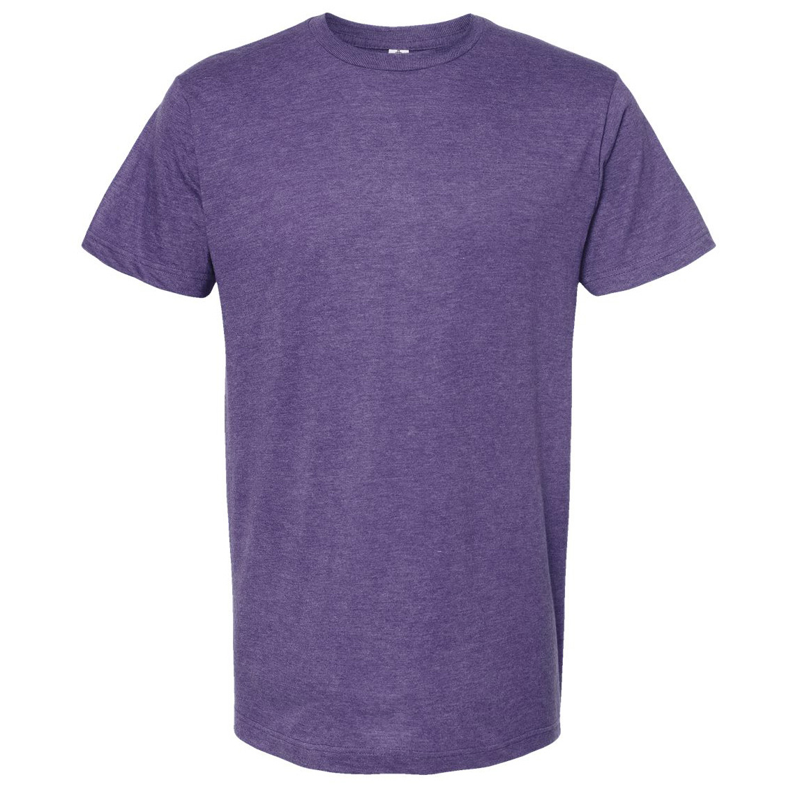 Tultex 202 Unisex Fine Jersey T-Shirt - Heather Purple | Full Source