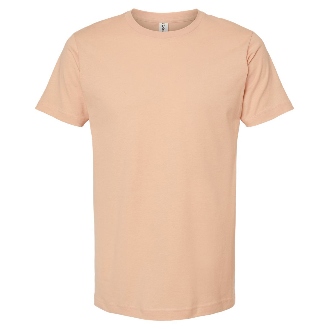 Tultex 202 Unisex Fine Jersey T-Shirt - Peach | Full Source