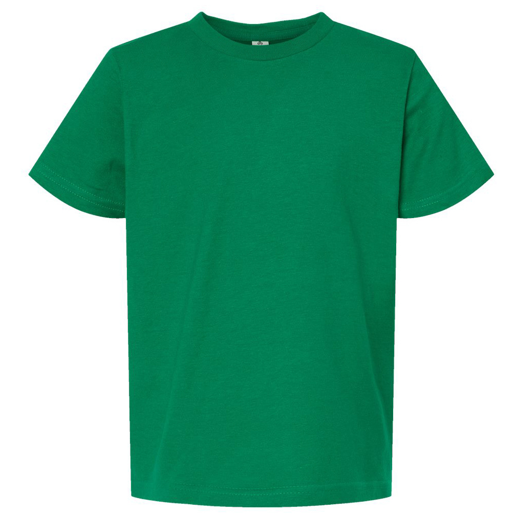 Tultex 235 Youth Fine Jersey T-Shirt - Kelly | Full Source