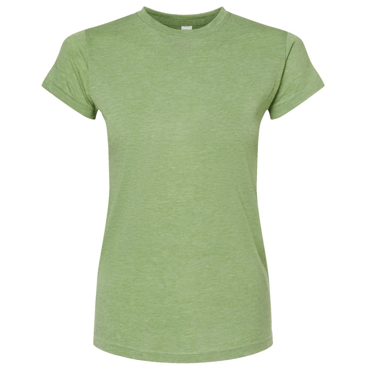 Tultex 240 Women's Poly-Rich Slim Fit T-Shirt - Heather Green | Full Source