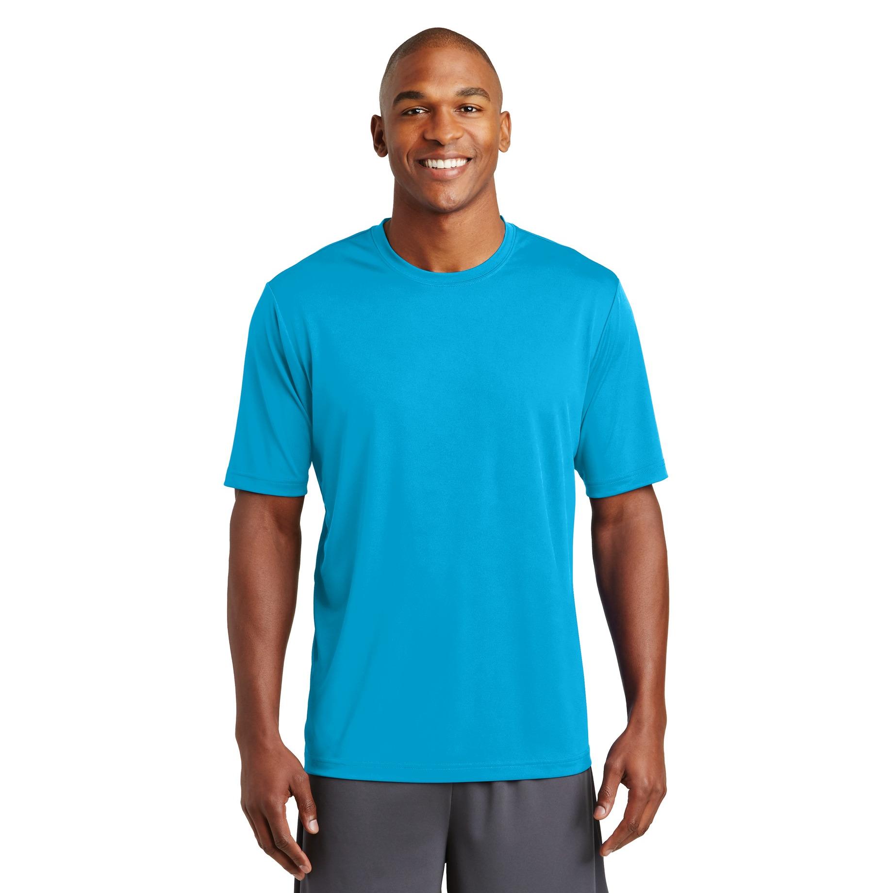 Sport-Tek ST320 PosiCharge Tough Tee - Atomic Blue | FullSource.com