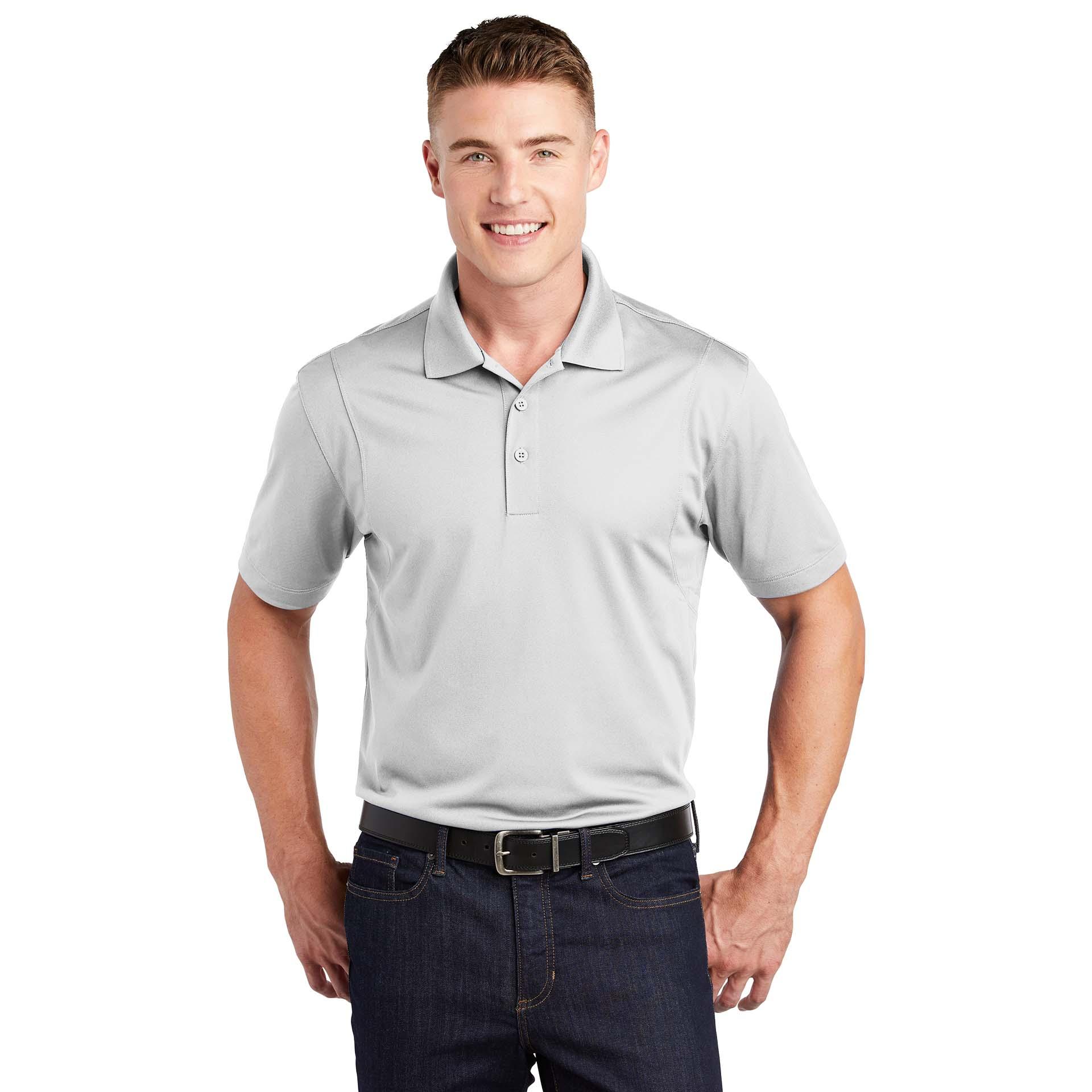 Sport-Tek ST650 Micropique Sport-Wick Polo - White | Full Source