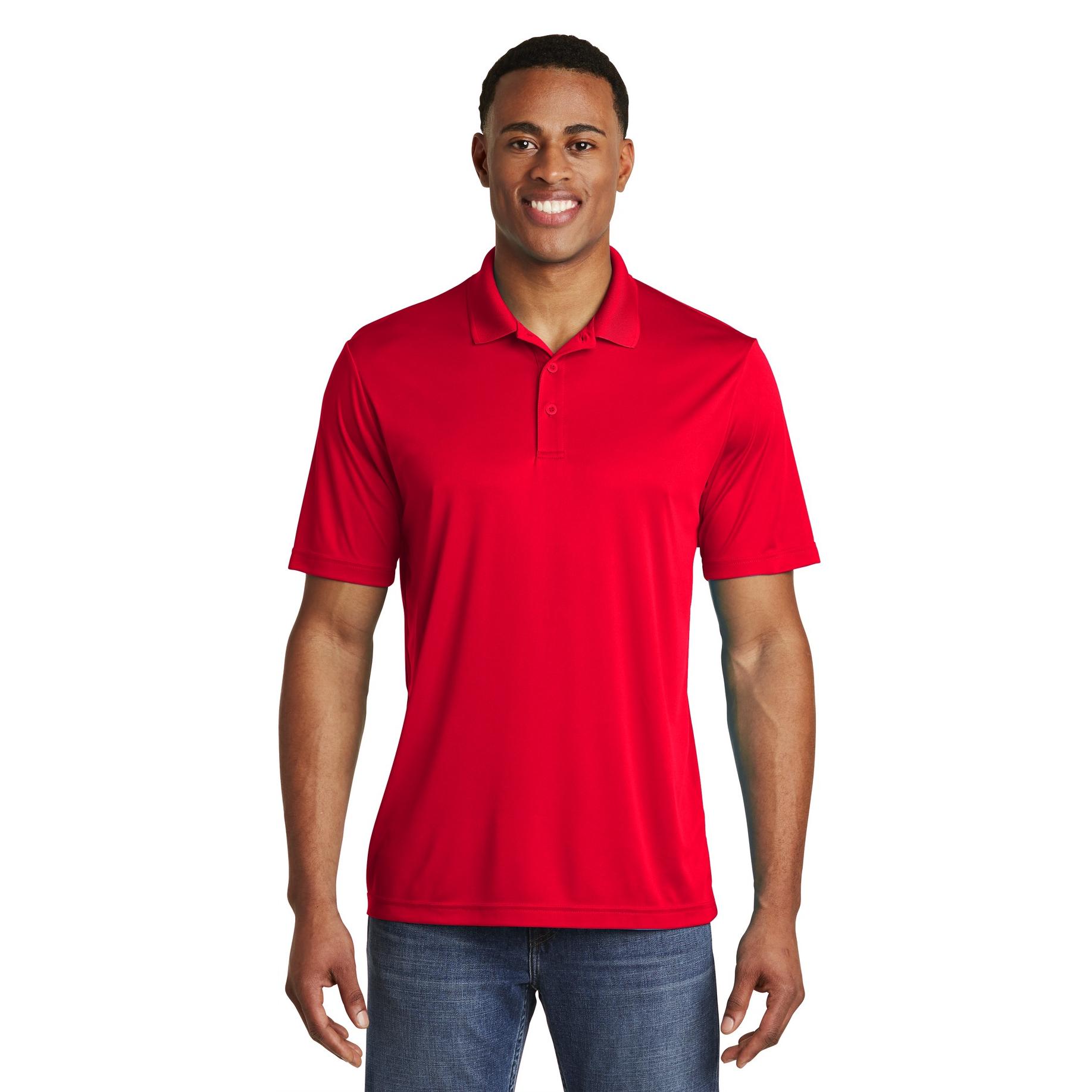 Sport-Tek ST550 PosiCharge Competitor Polo - True Red | Full Source