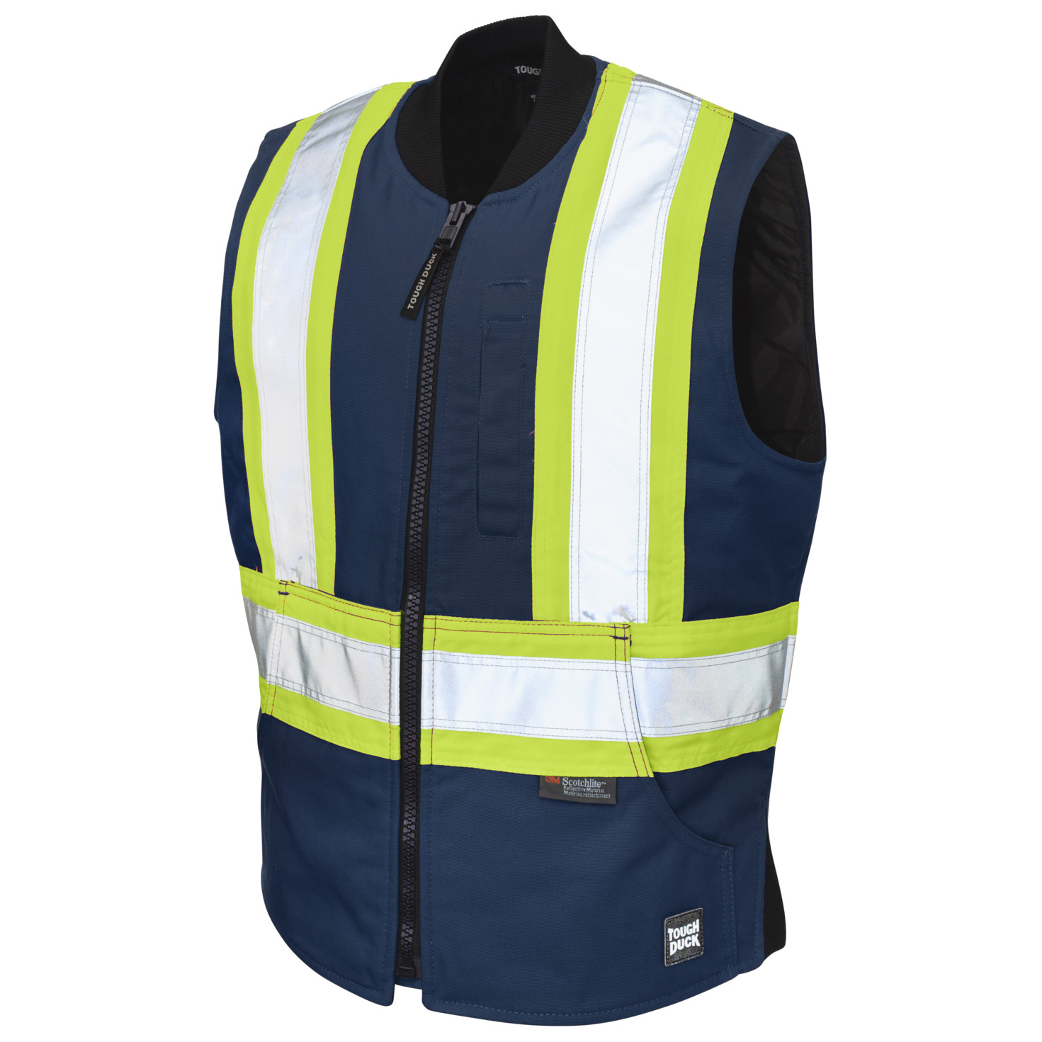 Tough Duck SV06 Type O Class 1 Heavy Duty Safety Vest - Navy | Full Source