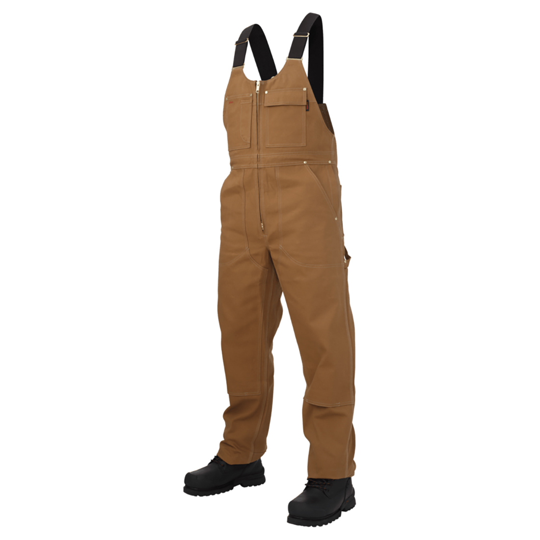 Tough Duck WB04 Duck Unlined Premium Duck Bib Overall - Brown | Full Source