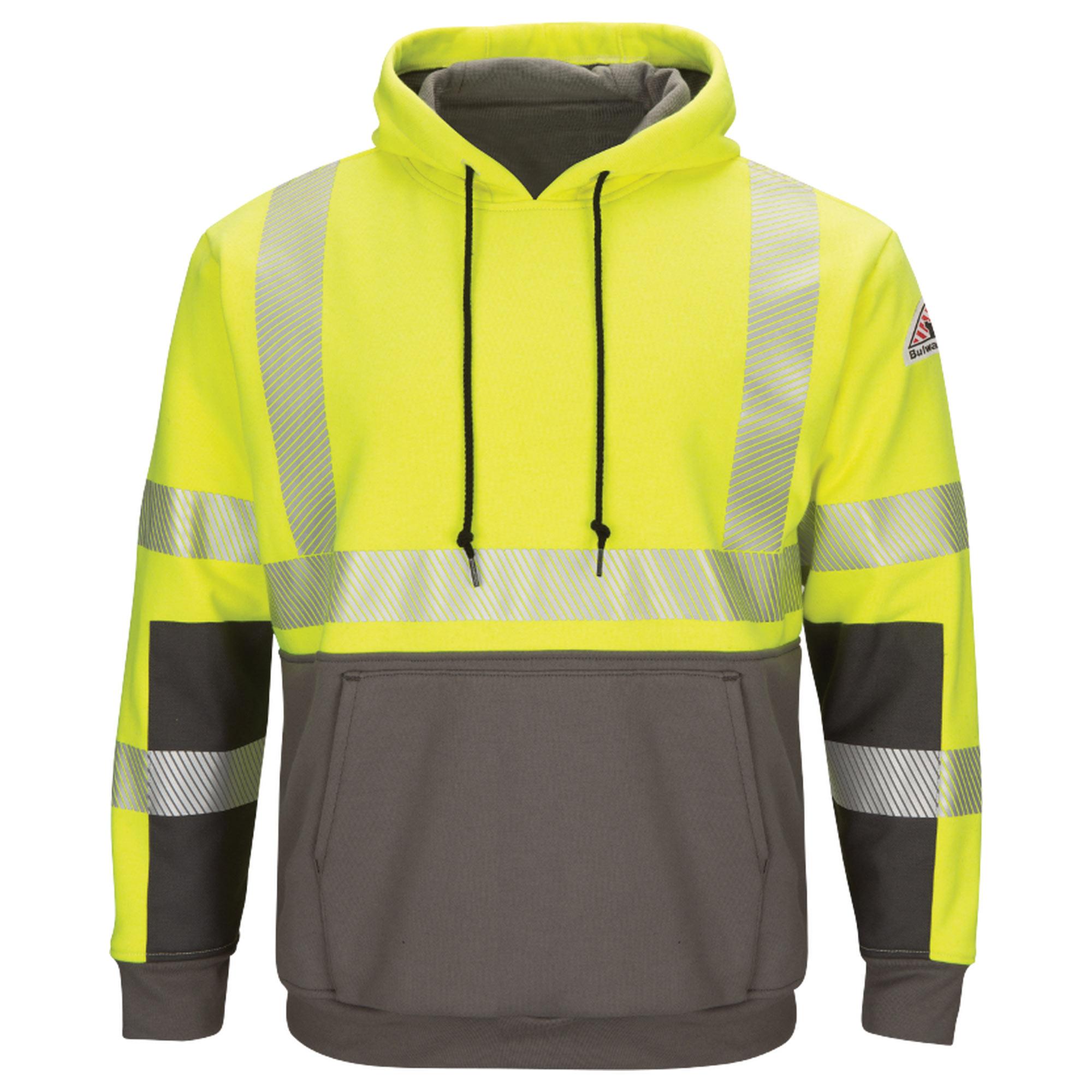 Bulwark FR SMB4HG Men's Type R Class 3 Hi-Visibility Color Block ...