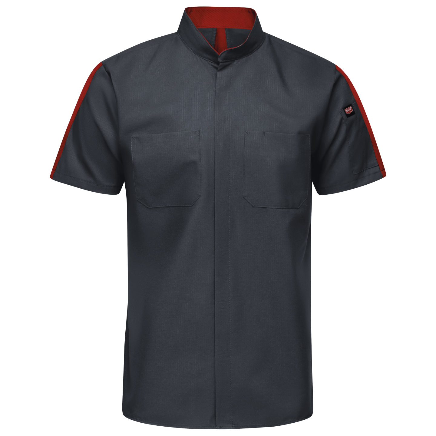 Red Kap SX46 Men's Pro Plus Two Tone OilBlok and MIMIX Work Shirt ...
