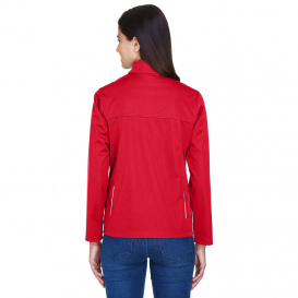 Core 365 CE708W Ladies Techno Lite Three-Layer Knit Tech-Shell - Classic Red | Full Source
