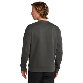 New Era NEA527 Heritage Fleece Pocket Crew - Graphite | Full Source