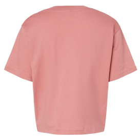 LAT 3518 Women's Boxy Tee - Mauvelous | Full Source