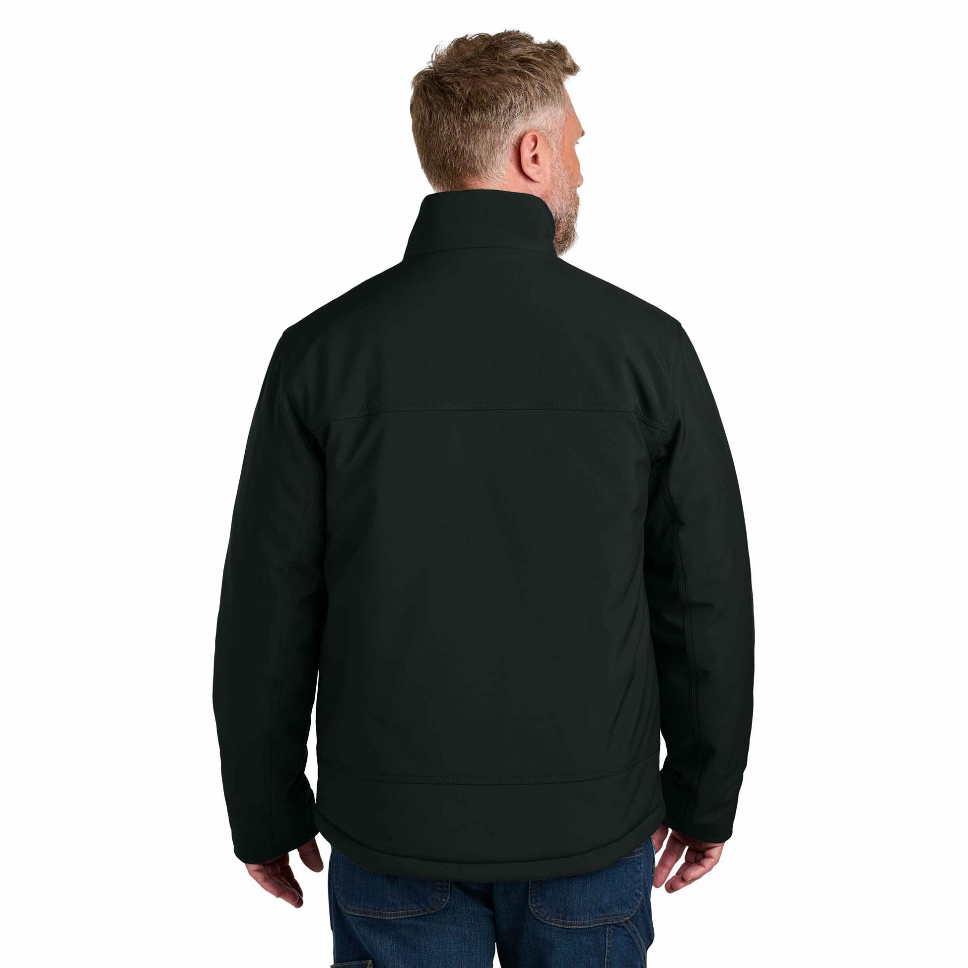 CornerStone CSJ75 Insulated Workwear Soft Shell Jacket - Black | Full Source