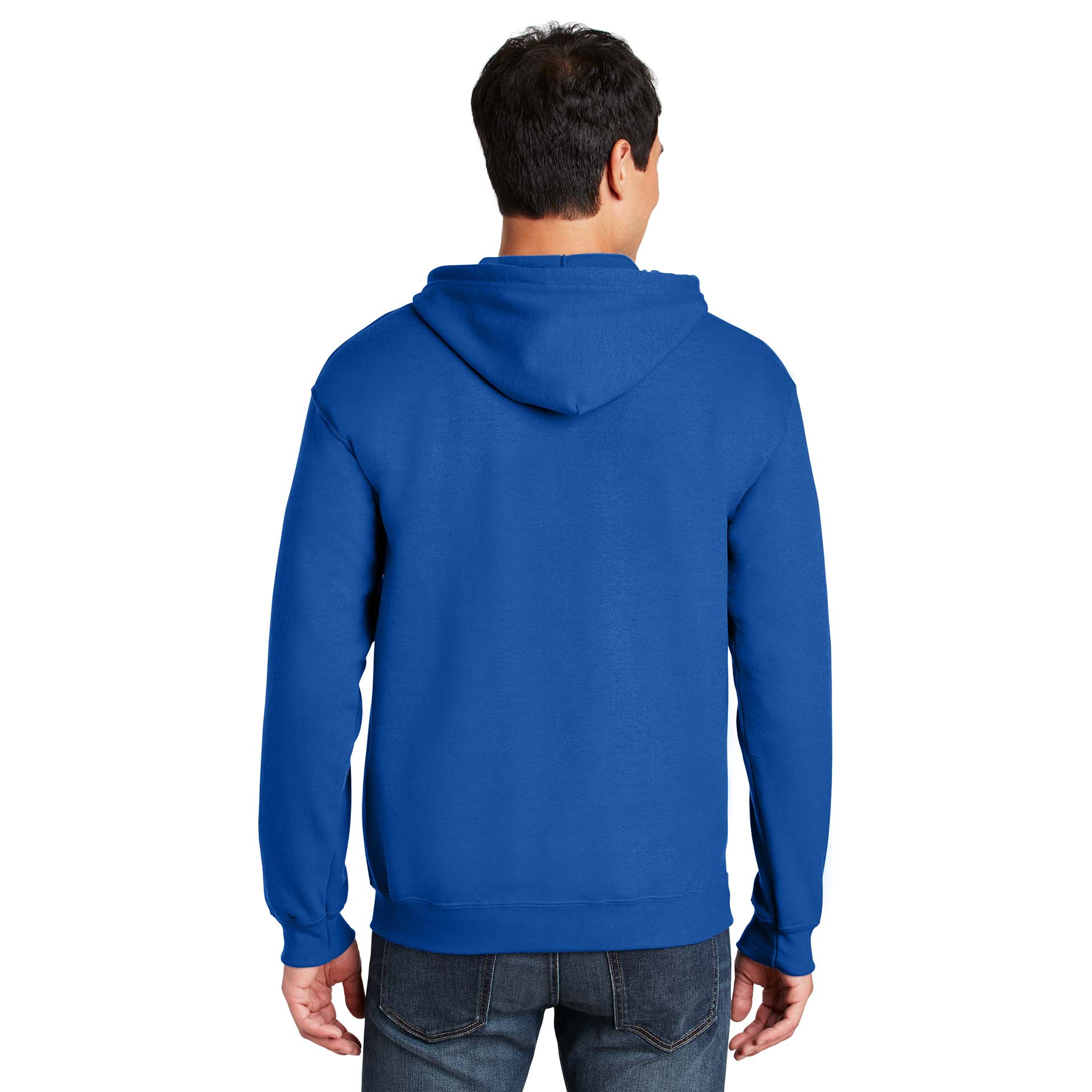 Gildan 18600 Heavy Blend Full-Zip Hooded Sweatshirt - Royal | Full Source