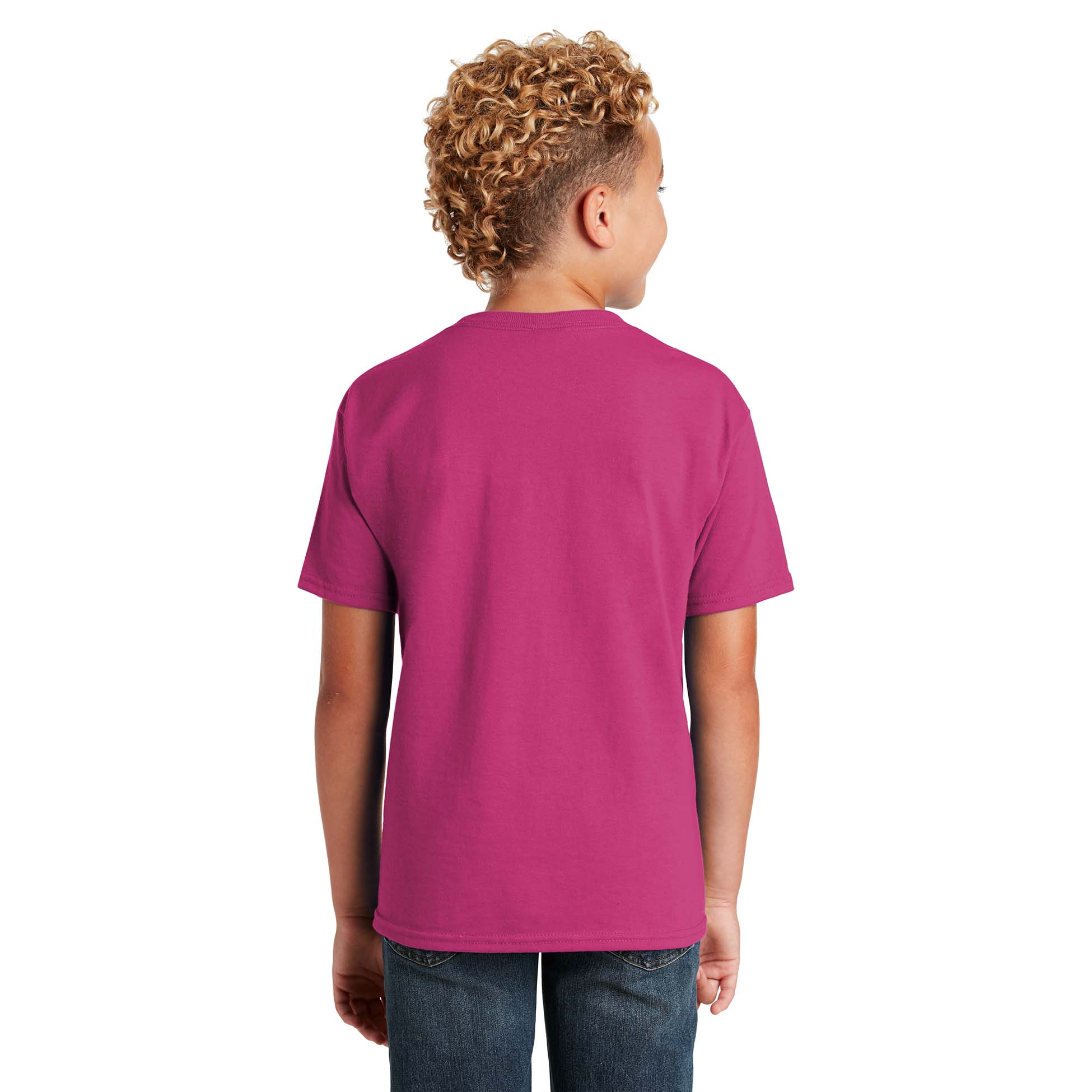 Jerzees 29b Youth Dri Power Active 50 50 Cotton Poly T Shirt Cyber