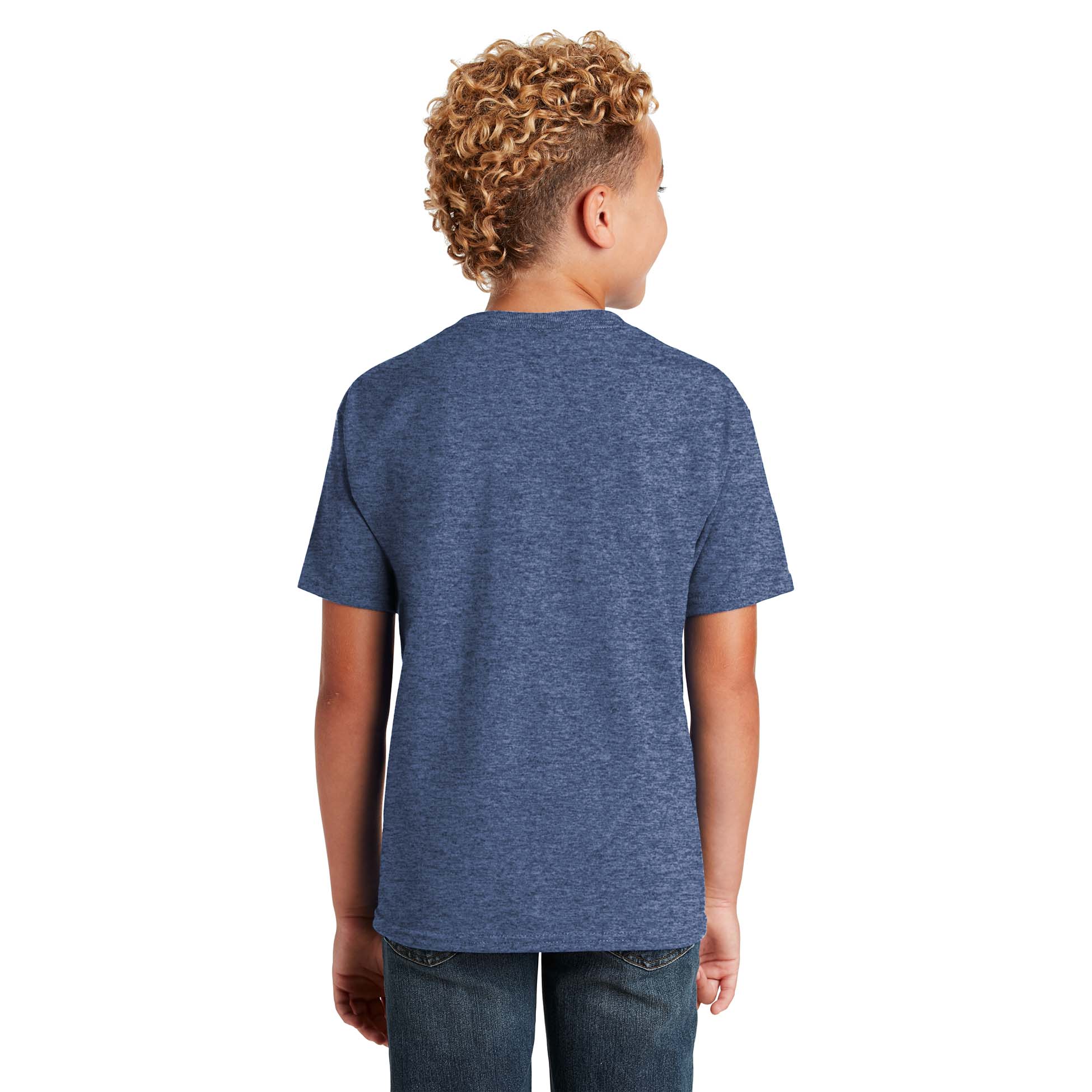 Jerzees 29B Youth Dri-Power Active 50/50 Cotton/Poly T-Shirt - Vintage ...