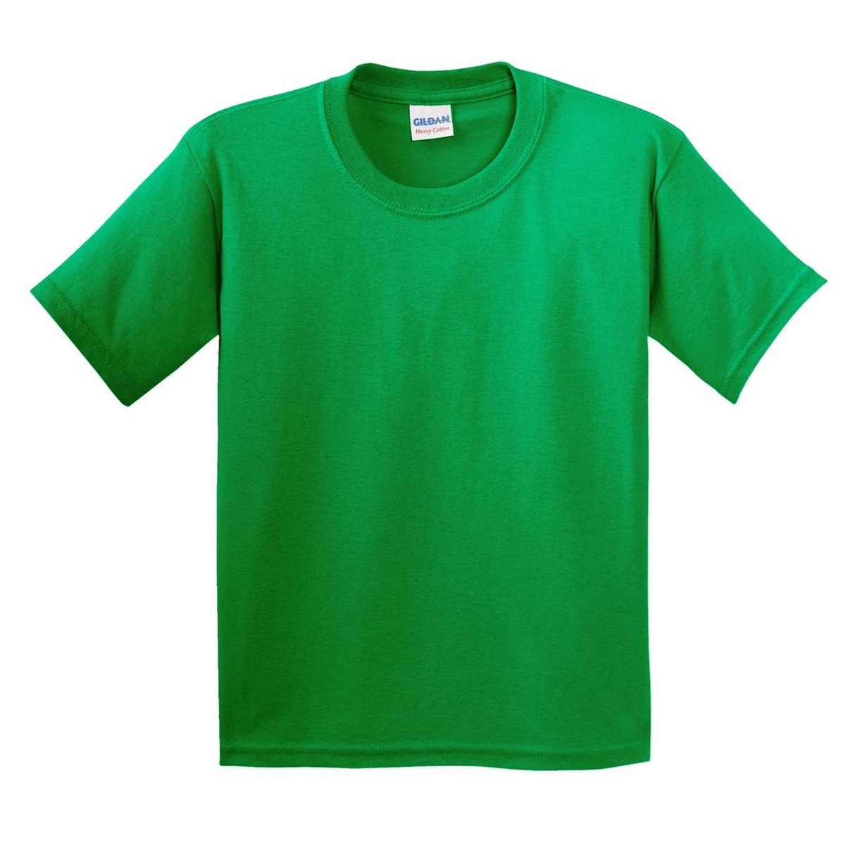 Gildan 5000B Youth Heavy Cotton T-Shirt - Irish Green | FullSource.com