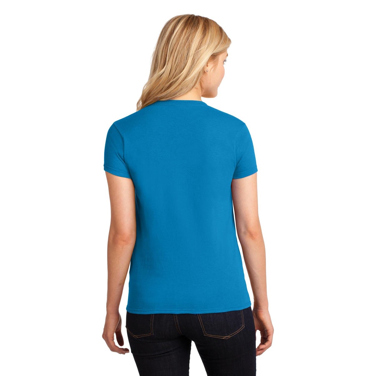 Gildan 5000L Ladies Heavy 100% Cotton T-Shirt - Sapphire | Full Source