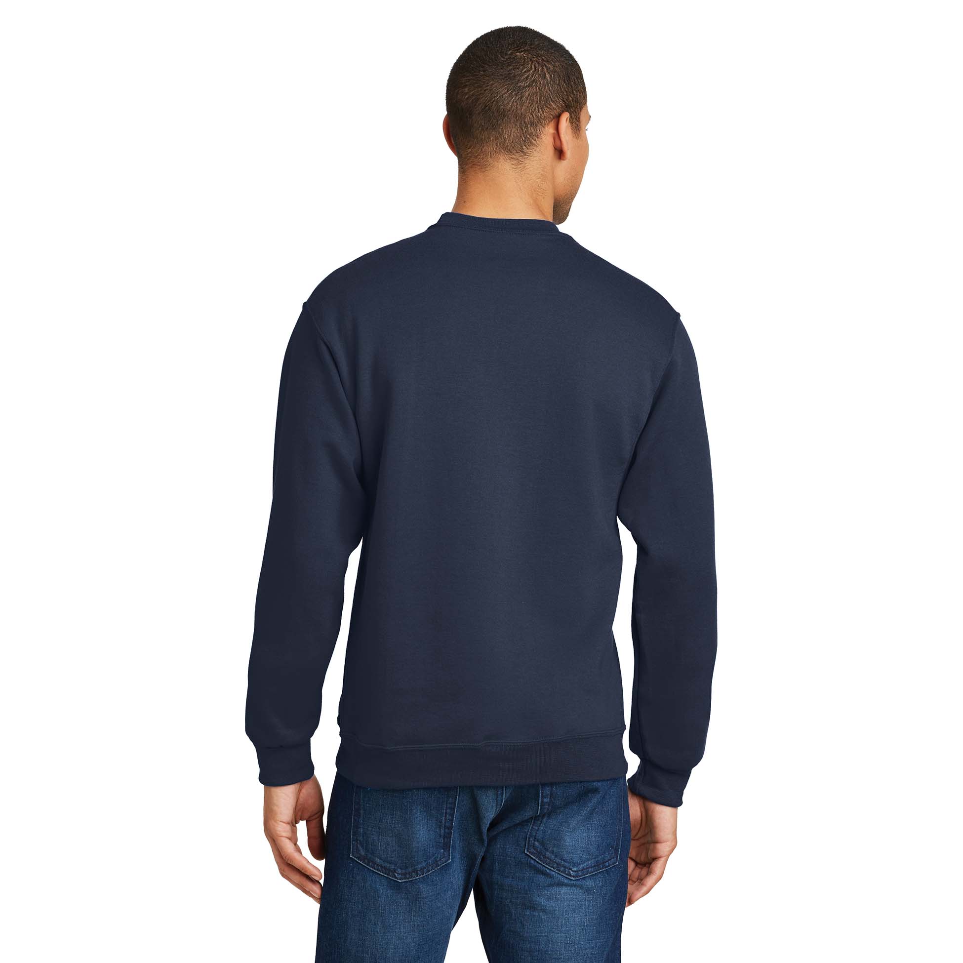 Jerzees 562M NuBlend Crewneck Sweatshirt - Navy | Full Source