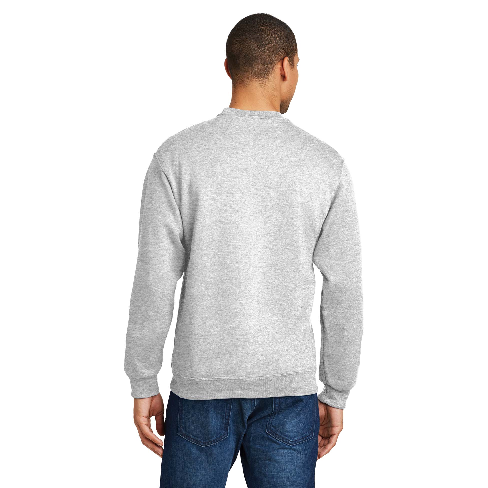 Jerzees 562M NuBlend Crewneck Sweatshirt - Ash | Full Source