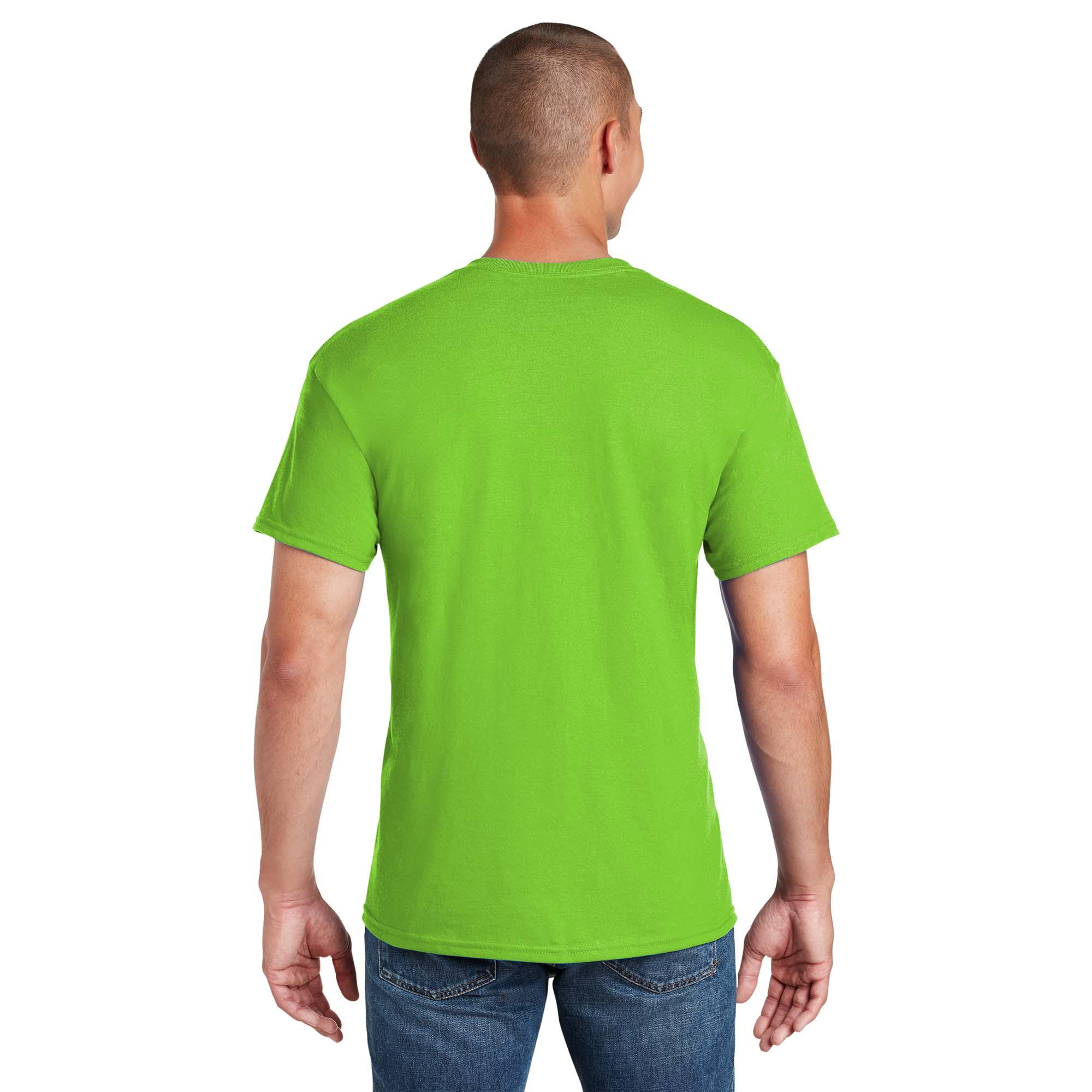 Gildan 8000 DryBlend T-Shirt - Lime | Full Source