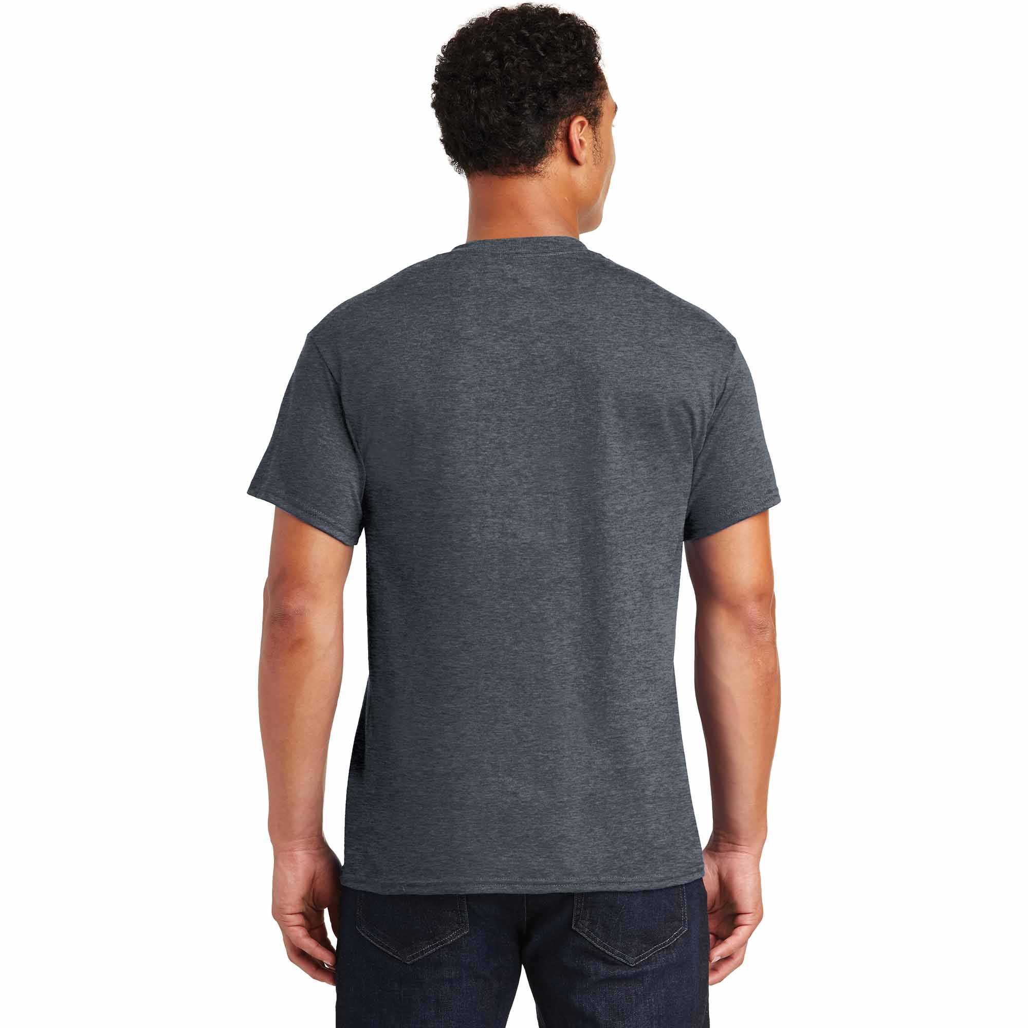 Gildan 8000 DryBlend T-Shirt - Dark Heather | FullSource.com