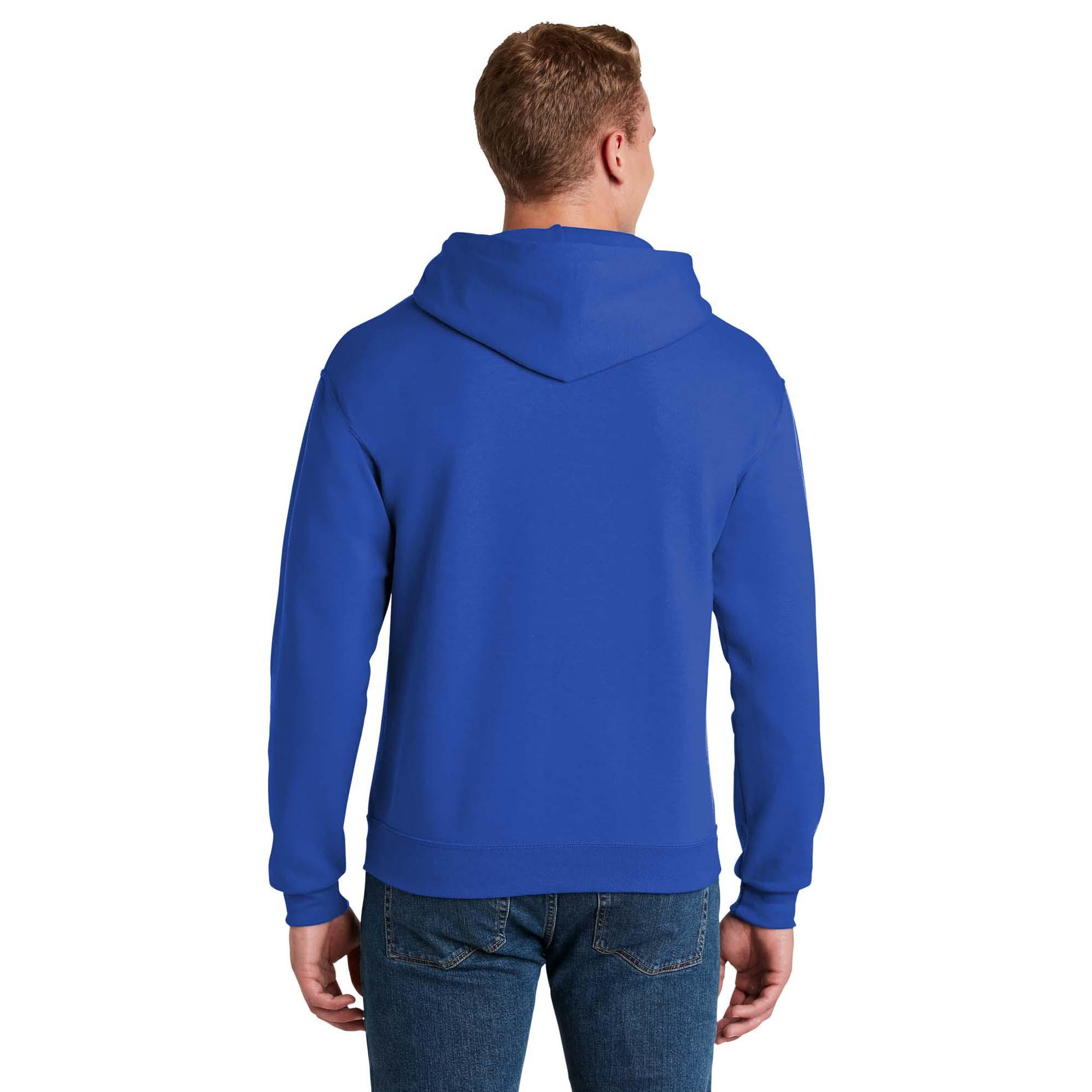 Jerzees 996M NuBlend Pullover Hooded Sweatshirt - Royal | Full Source