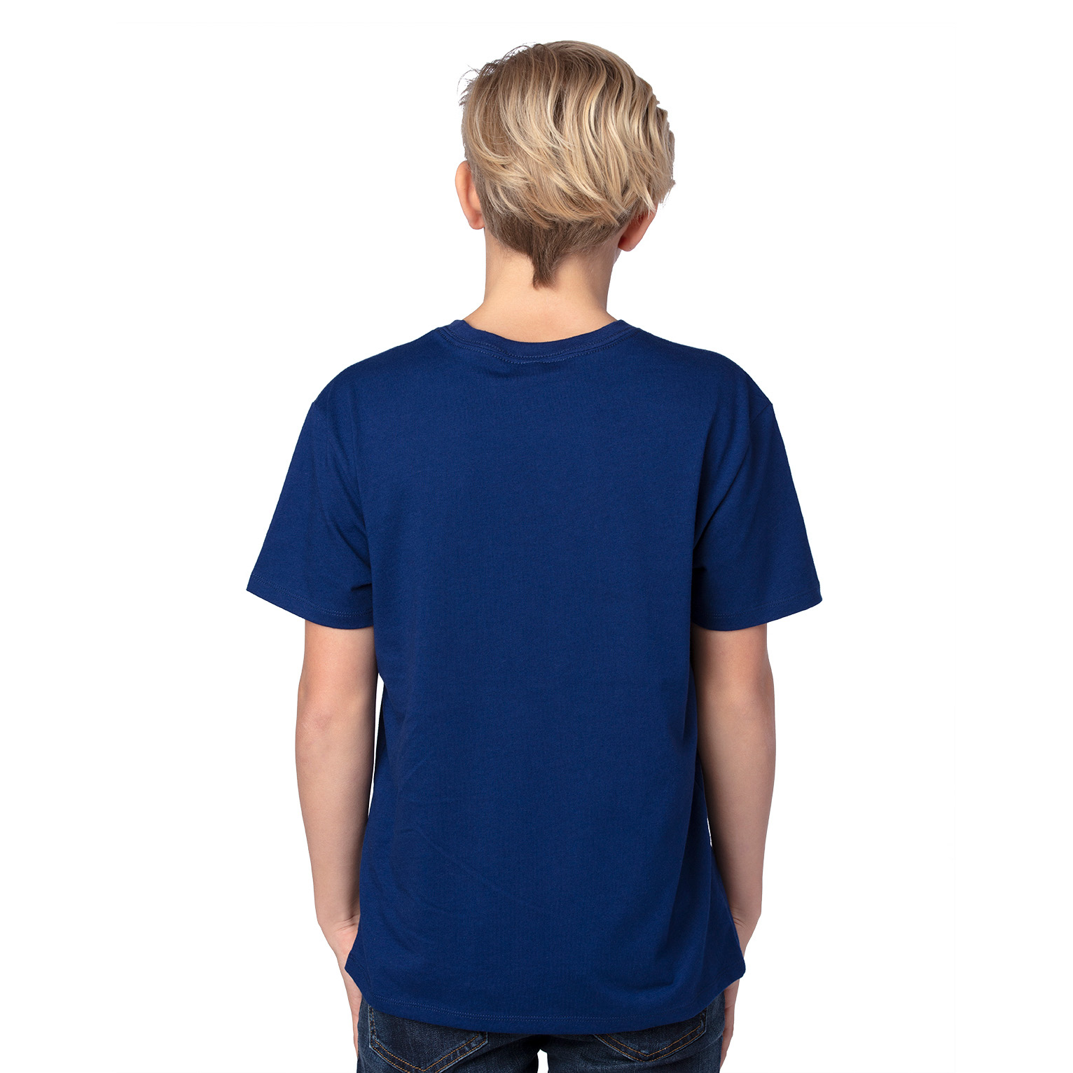 Threadfast 600A Youth Ultimate CVC T-Shirt - Navy | Full Source
