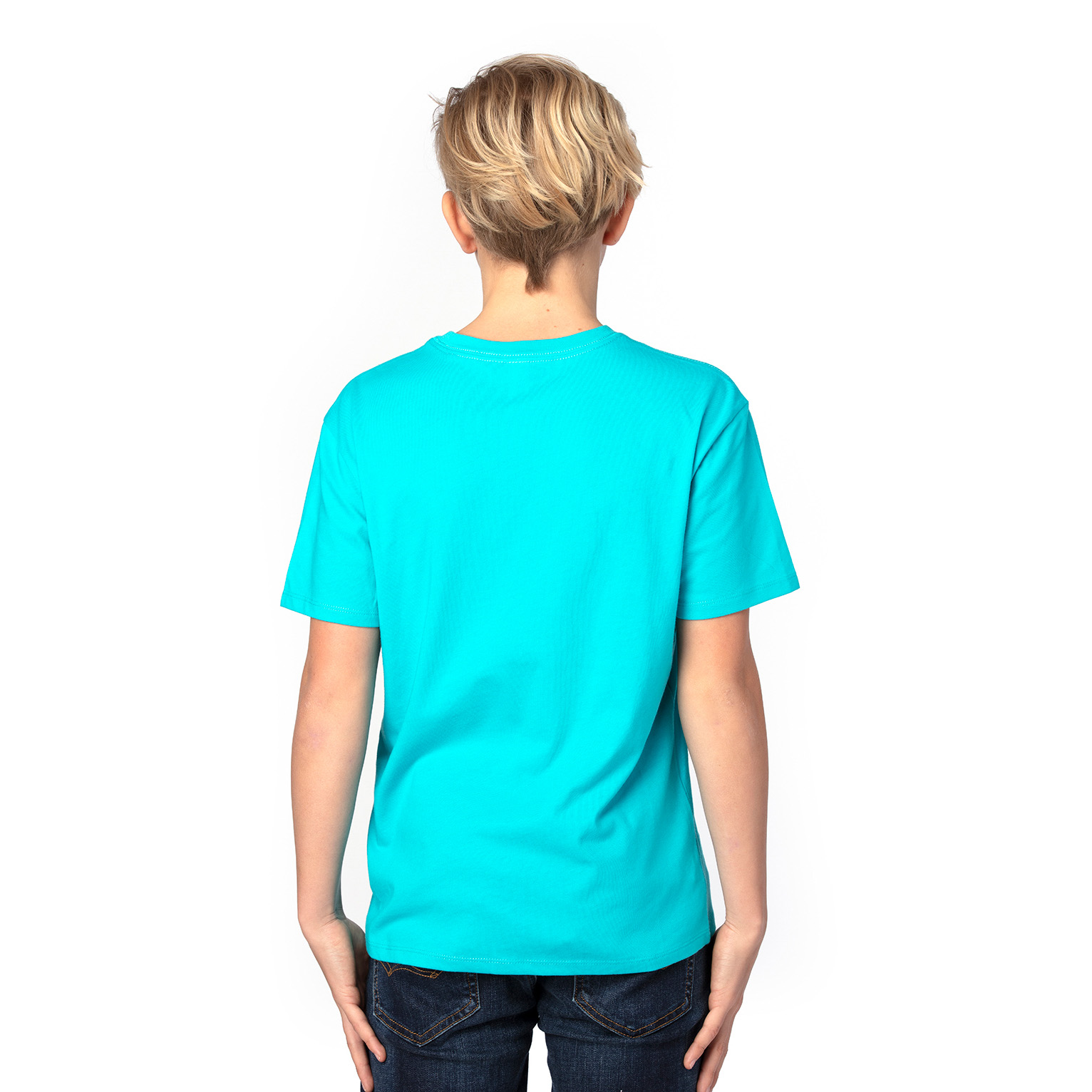 Threadfast 600A Youth Ultimate CVC T-Shirt - Pacific Blue | Full Source
