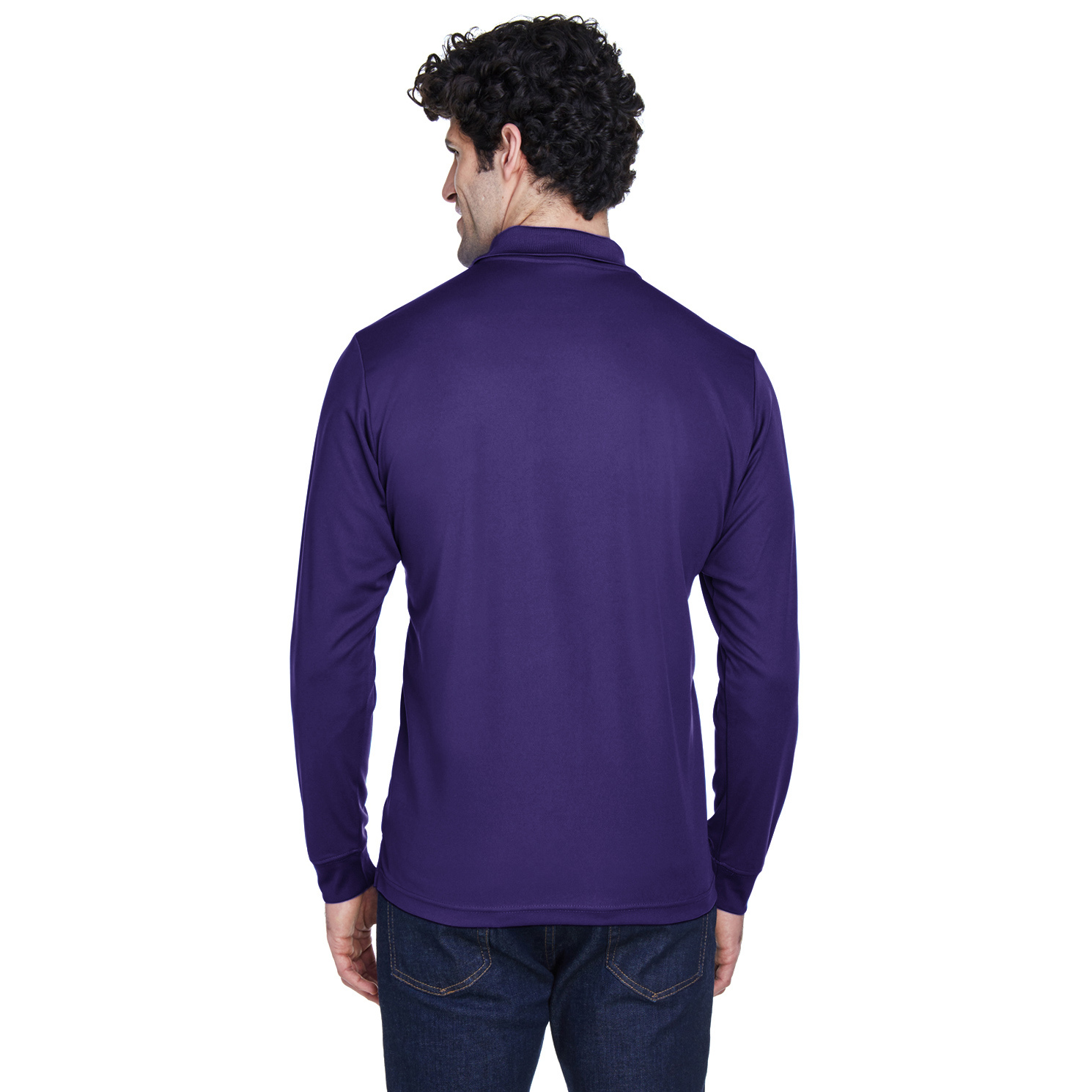 Core 365 88192 Men's Pinnacle Performance Long-Sleeve Pique Polo ...