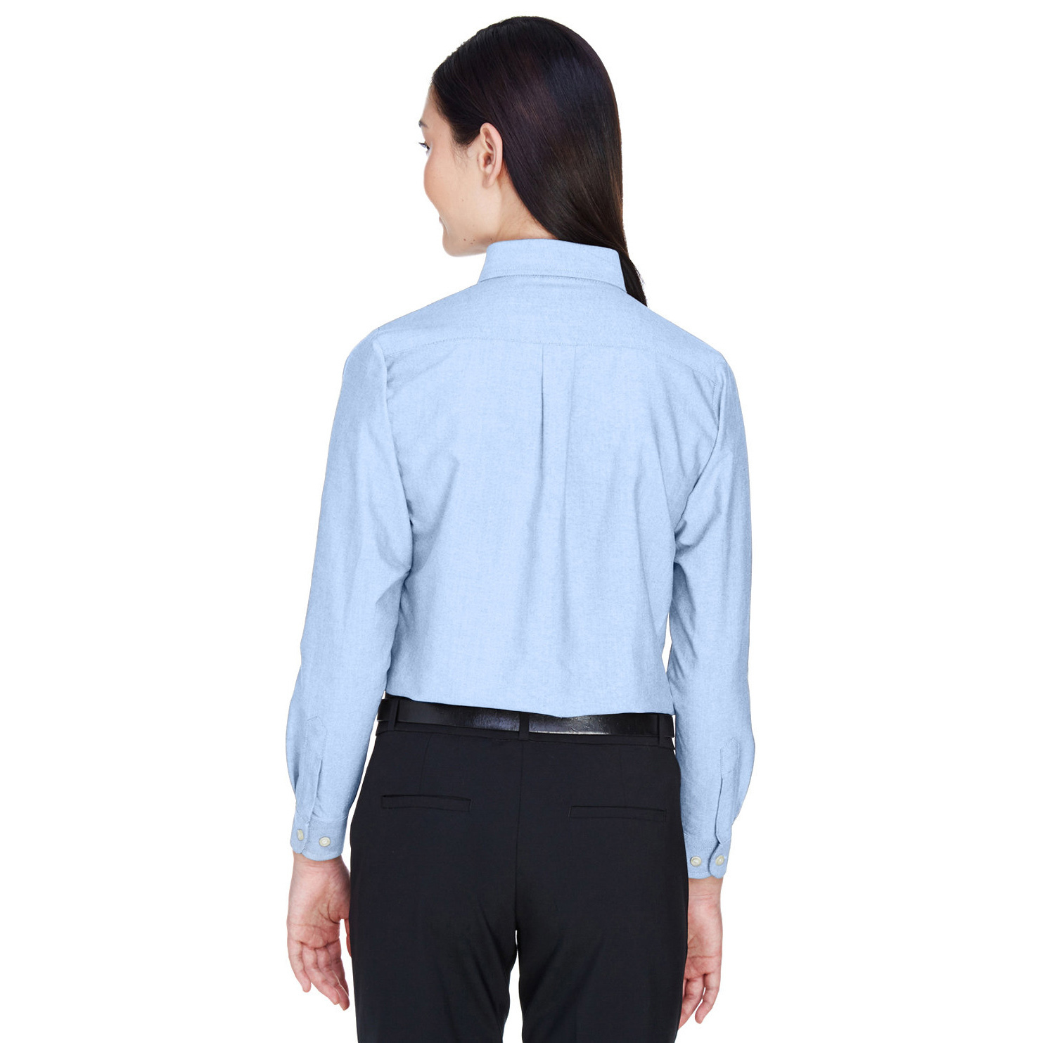 UltraClub 8990 Ladies Classic Wrinkle Resistant Long Sleeve Oxford ...
