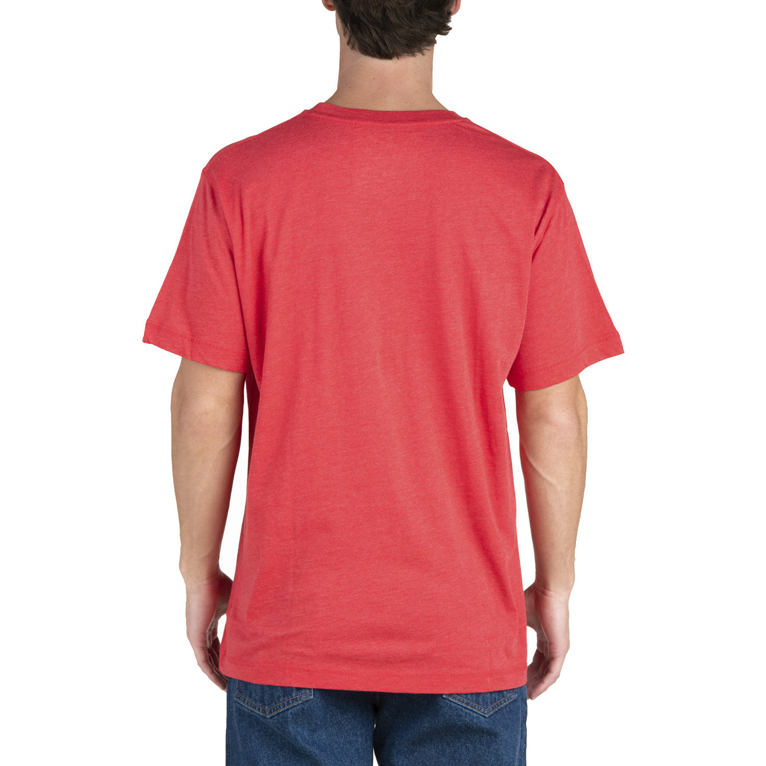 Berne BSM38 Lightweight Performance Pocket T-Shirt - Deep Red | Full Source