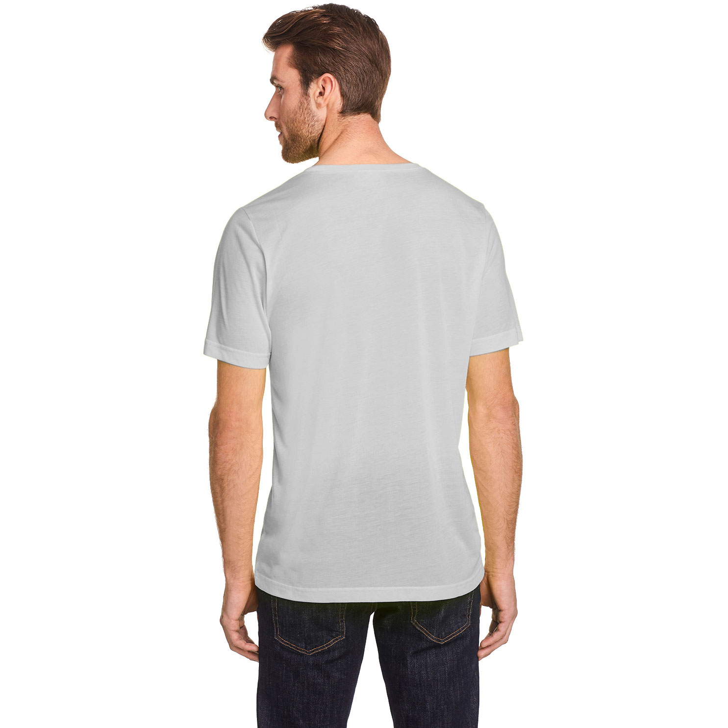 Core 365 CE111 Adult Fusion ChromaSoft Performance T-Shirt - Platinum ...