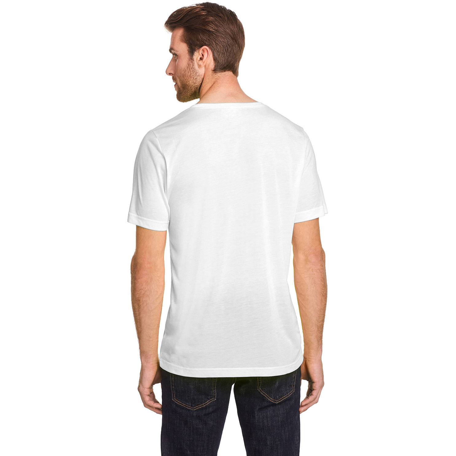 Core 365 CE111 Adult Fusion ChromaSoft Performance T-Shirt - White ...