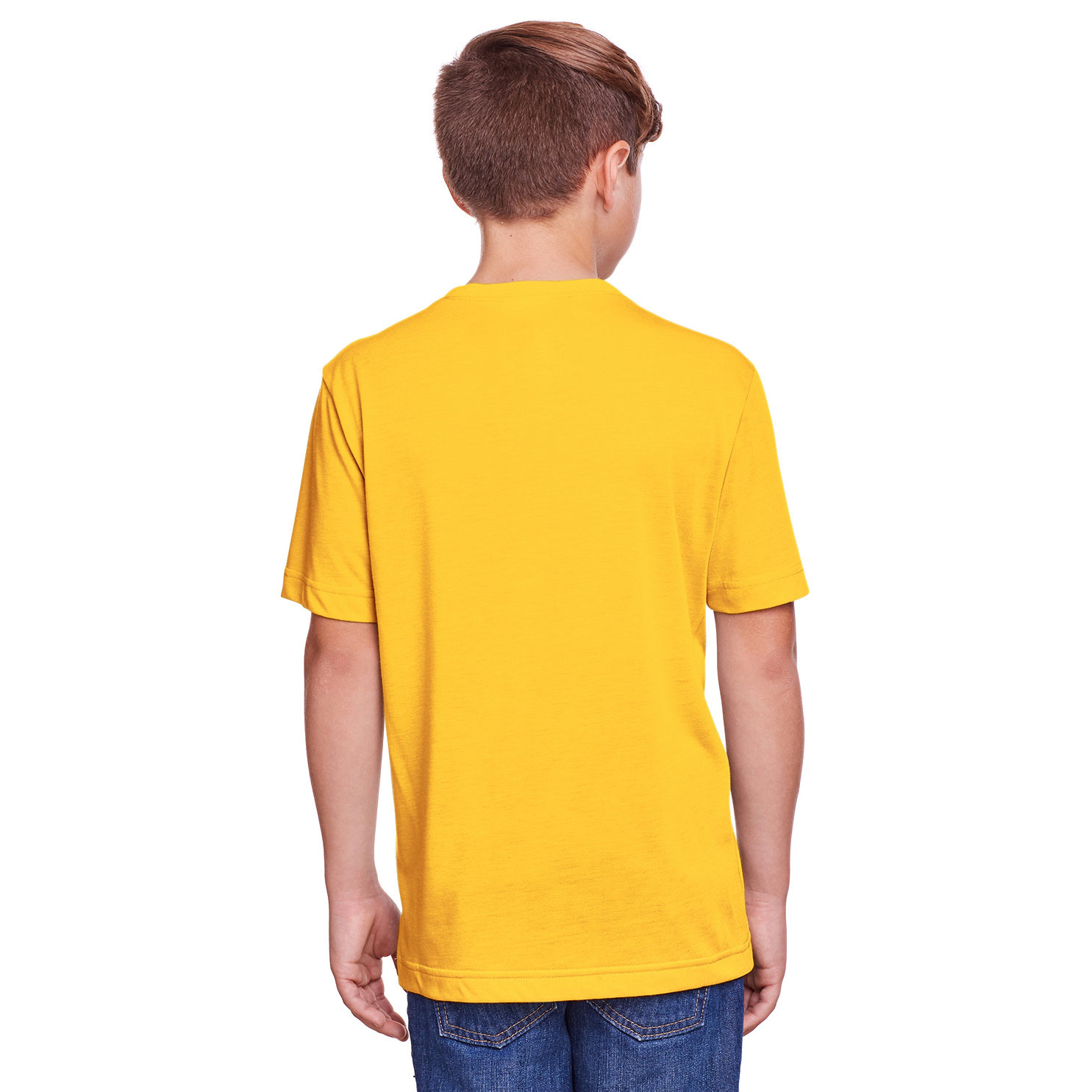 Core 365 CE111Y Youth Fusion ChromaSoft Performance T-Shirt - Campus ...