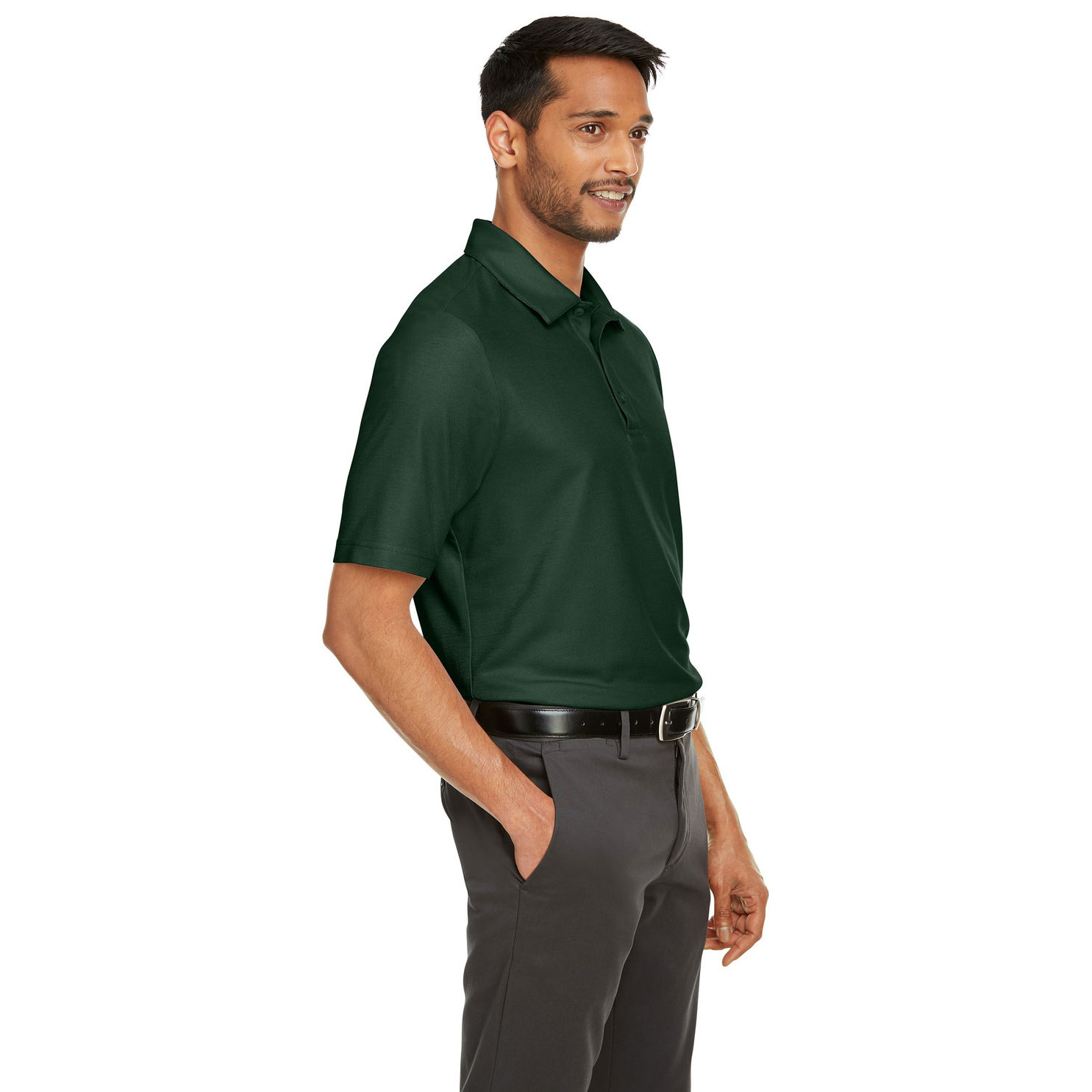 Core 365 CE112 Men's Fusion ChromaSoft Pique Polo - Forest | Full Source