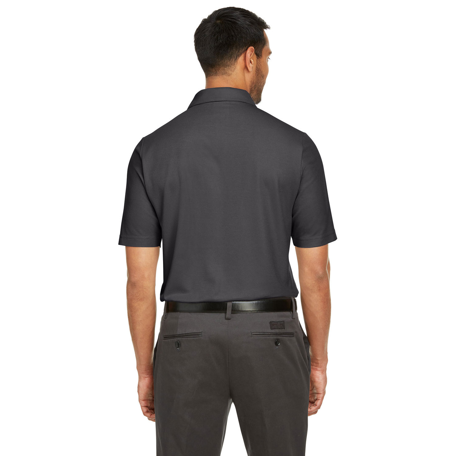 Core 365 CE112T Men's Tall Fusion ChromaSoft Pique Polo - Carbon | Full ...