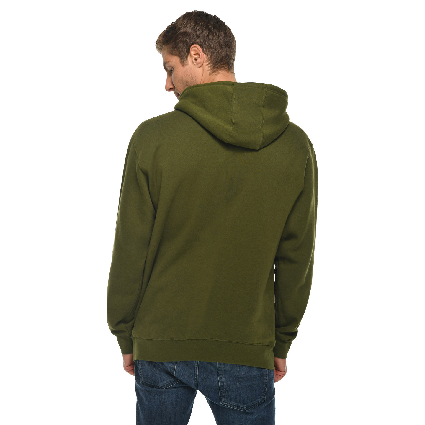Lane Seven LS14001 Unisex Premium Pullover Hooded Sweatshirt - Army ...