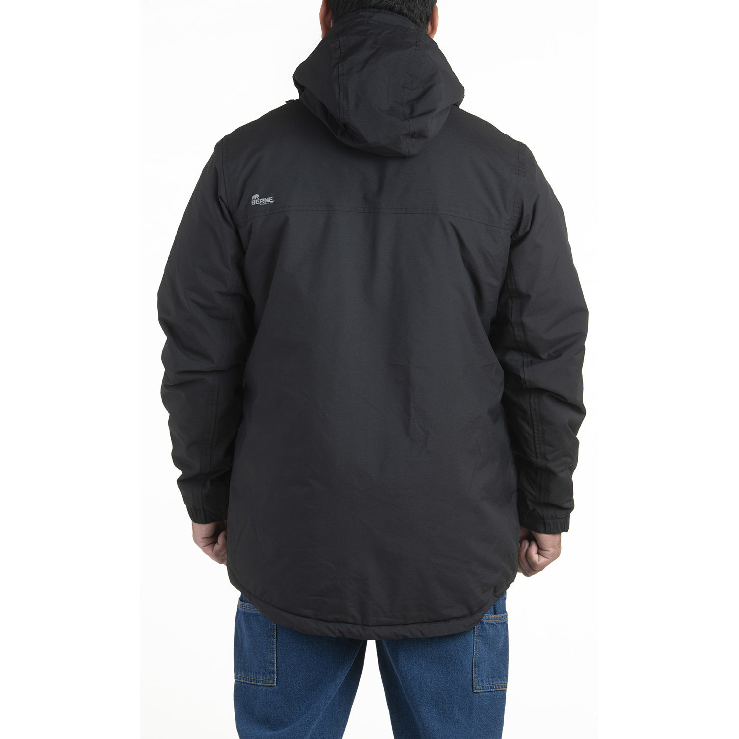 Berne RJ27 Coastline Waterproof Storm Jacket - Black | Full Source