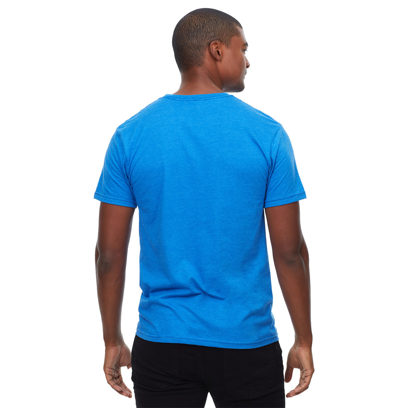 Threadfast T1001 Unisex Epic Collection CVC T-Shirt - Heather Royal ...