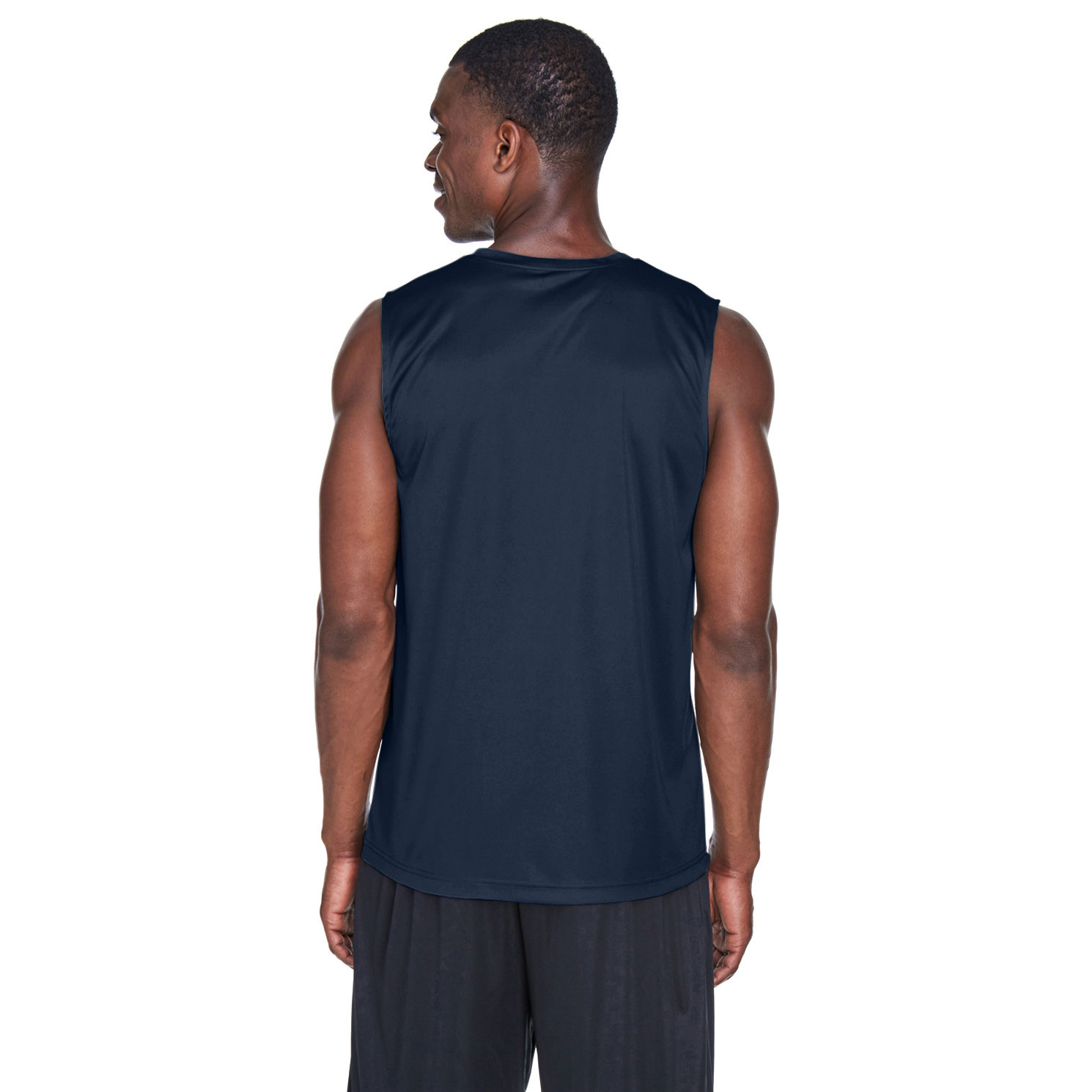 Team 365 TT11M Men's Zone Performance Muscle T-Shirt - Sport Dark Navy ...